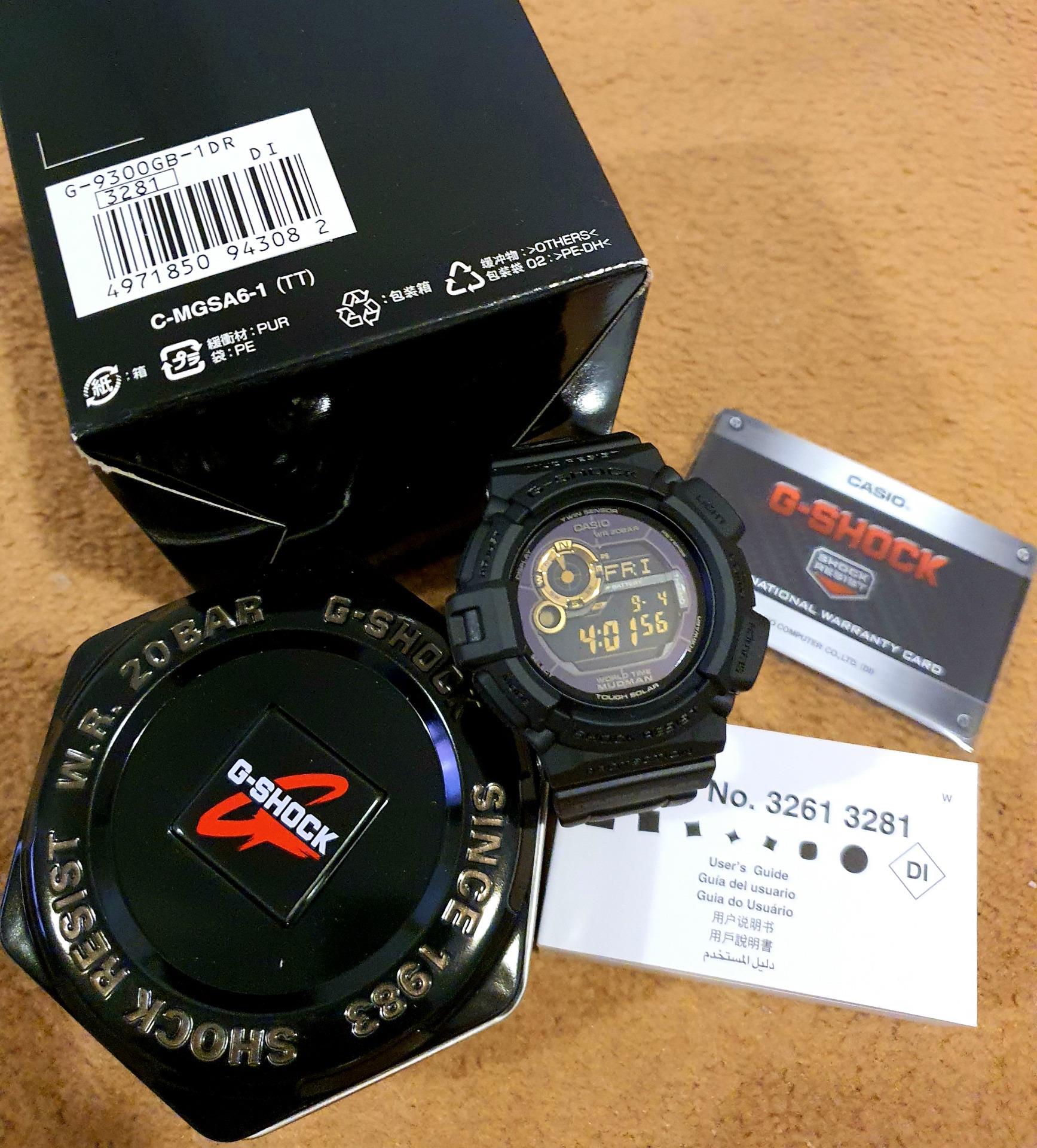 Casio G9300GB-1 - Zegarki Męskie - Ceny i opinie - Ceneo.pl