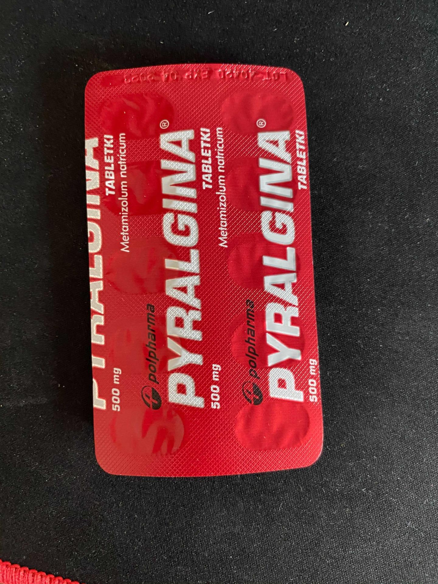 Leki przeciwbólowe Pyralgina 500mg 20 tabl. - Opinie i ceny na Ceneo.pl