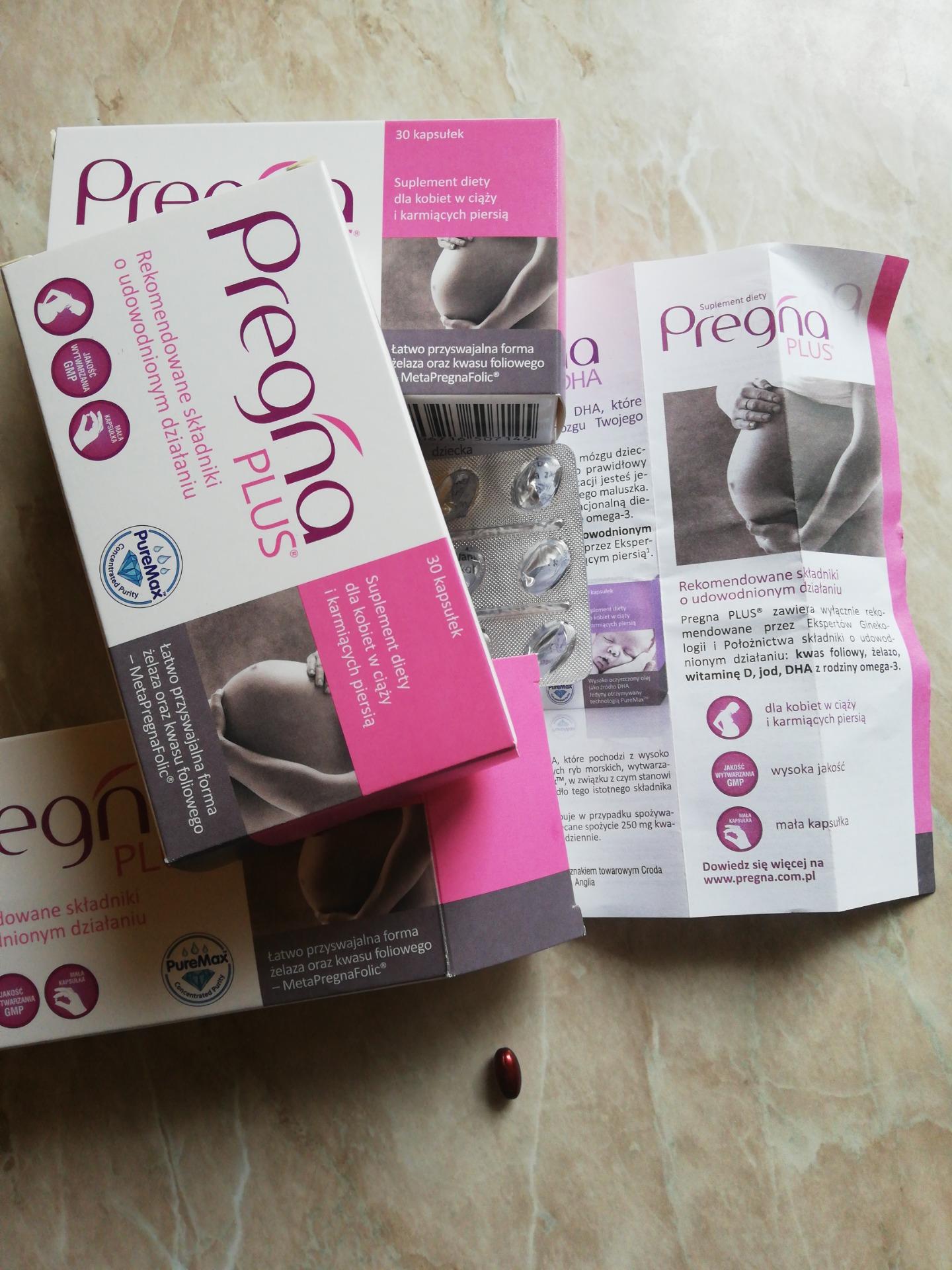 Pregna PLUS 30 kaps. - Opinie i ceny na Ceneo.pl