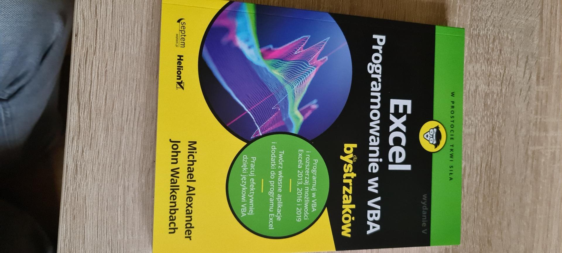 Excel. Programowanie w VBA dla bystrzaków - ceny i opinie - Ceneo.pl