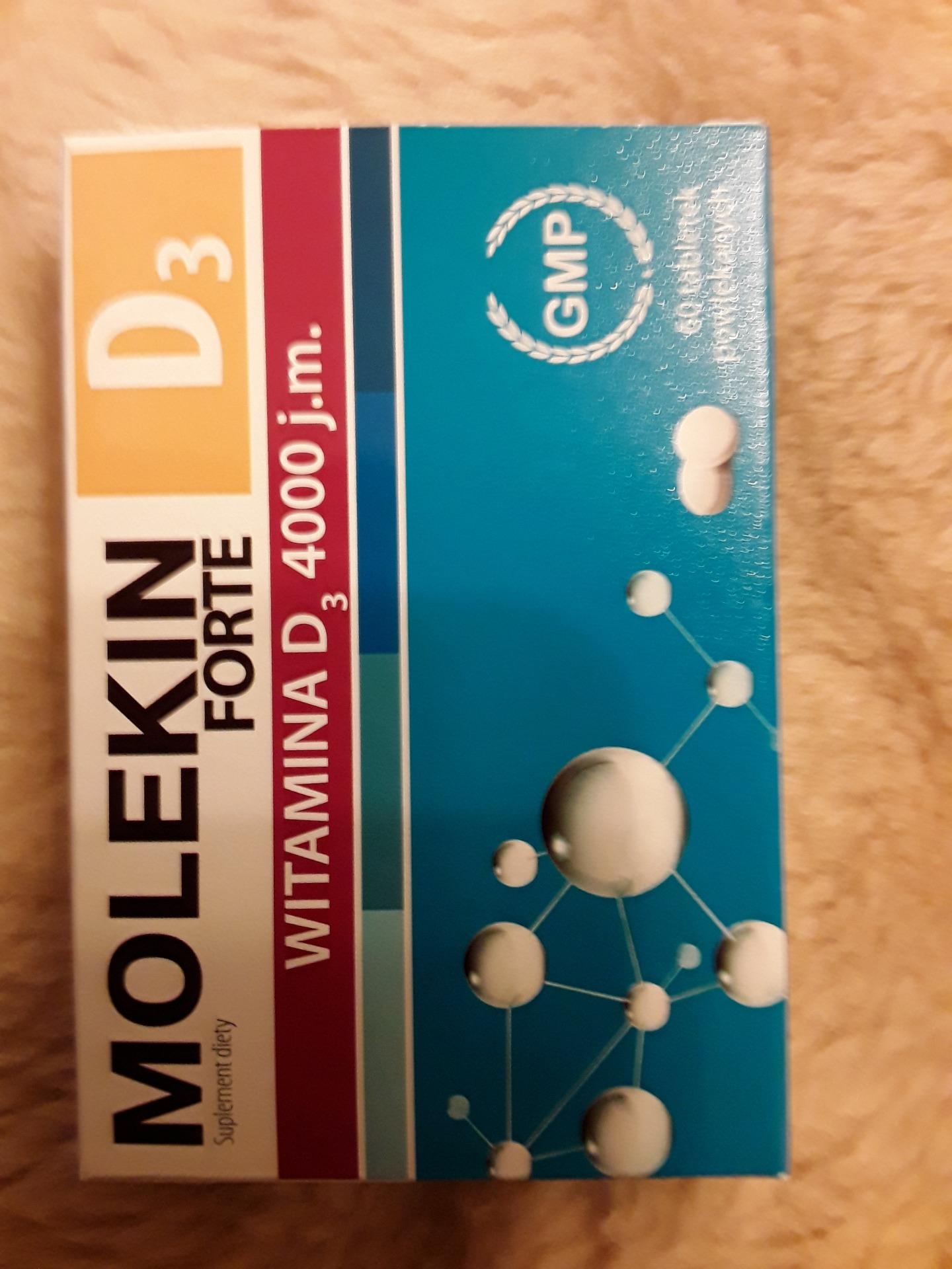 Zdrovit Molekin D3 Forte 60 tabl - Opinie i ceny na Ceneo.pl