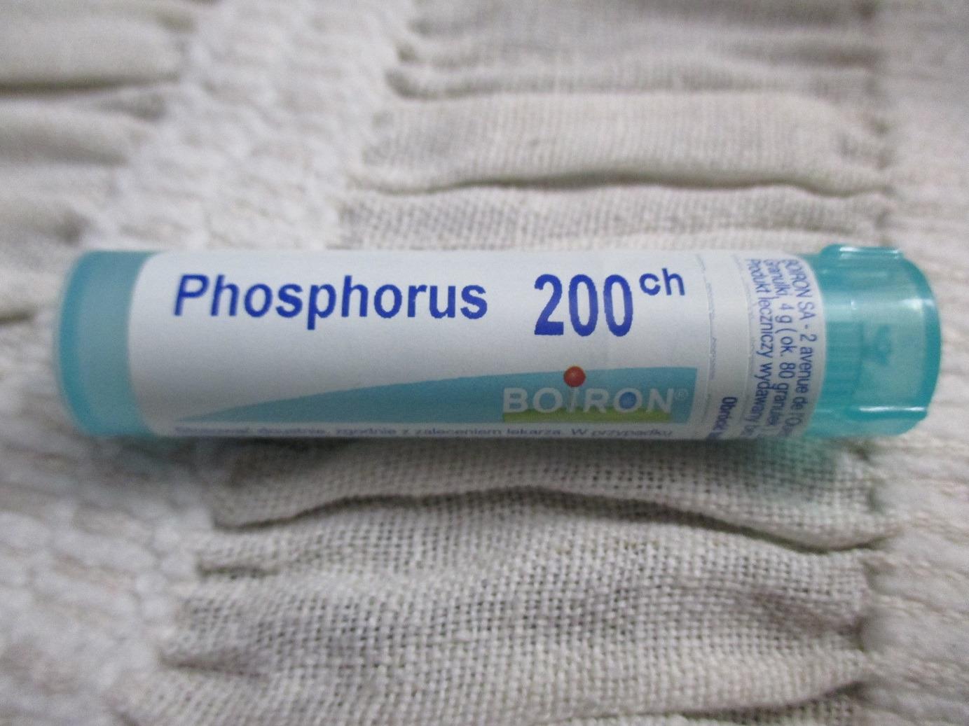 Lek homeopatyczny BOIRON Phosphorus 200CH granulki 4 g - Opinie i ceny ...