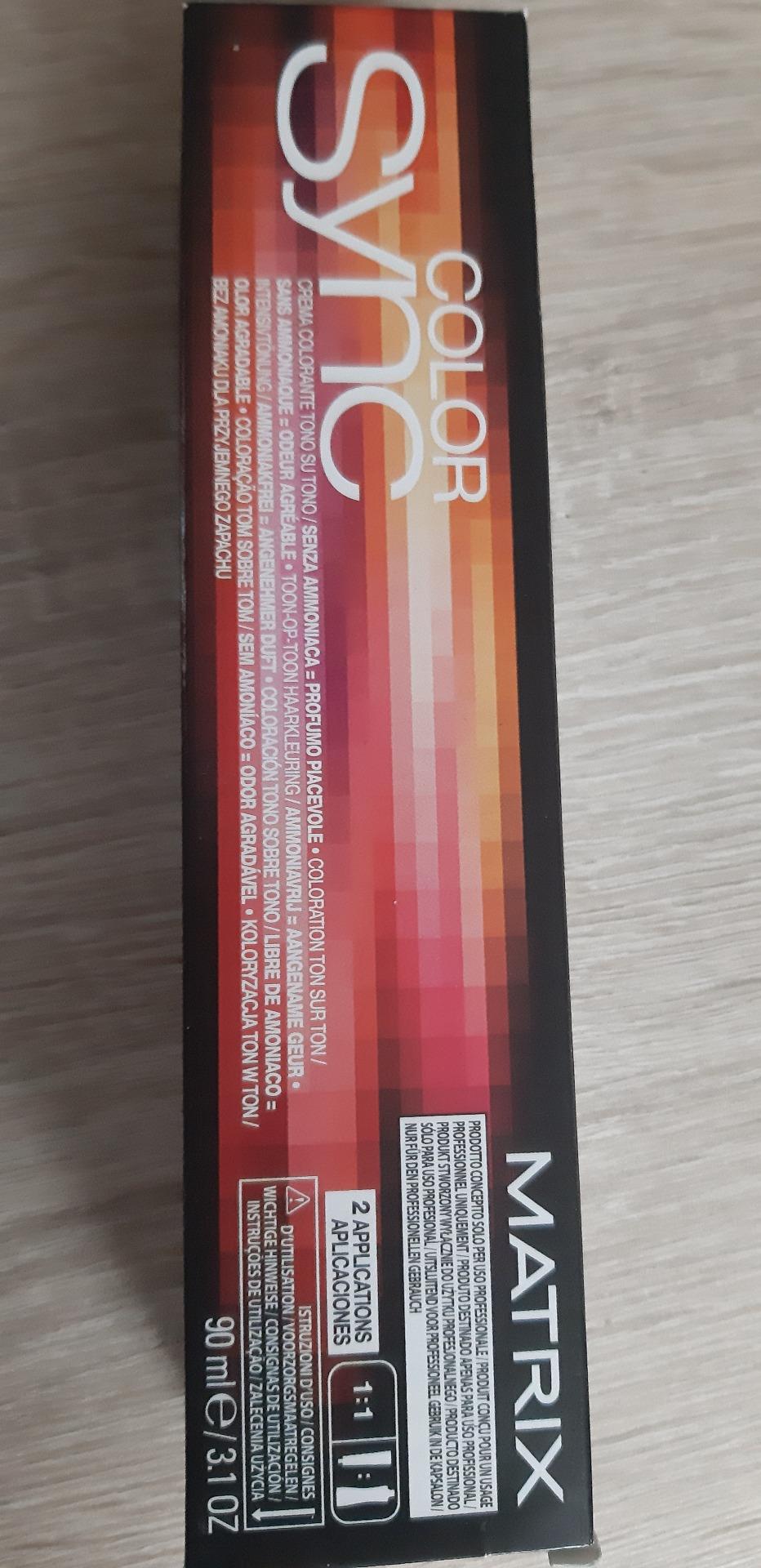 Matrix COLOR Sync krem do koloryzacji ton w ton bez amoniaku 84ml ...