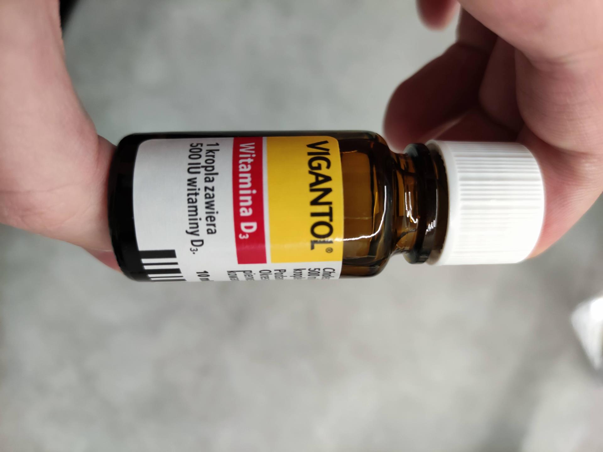 Vigantol 20 000IU, krople doustne 10ml - Opinie i ceny na Ceneo.pl