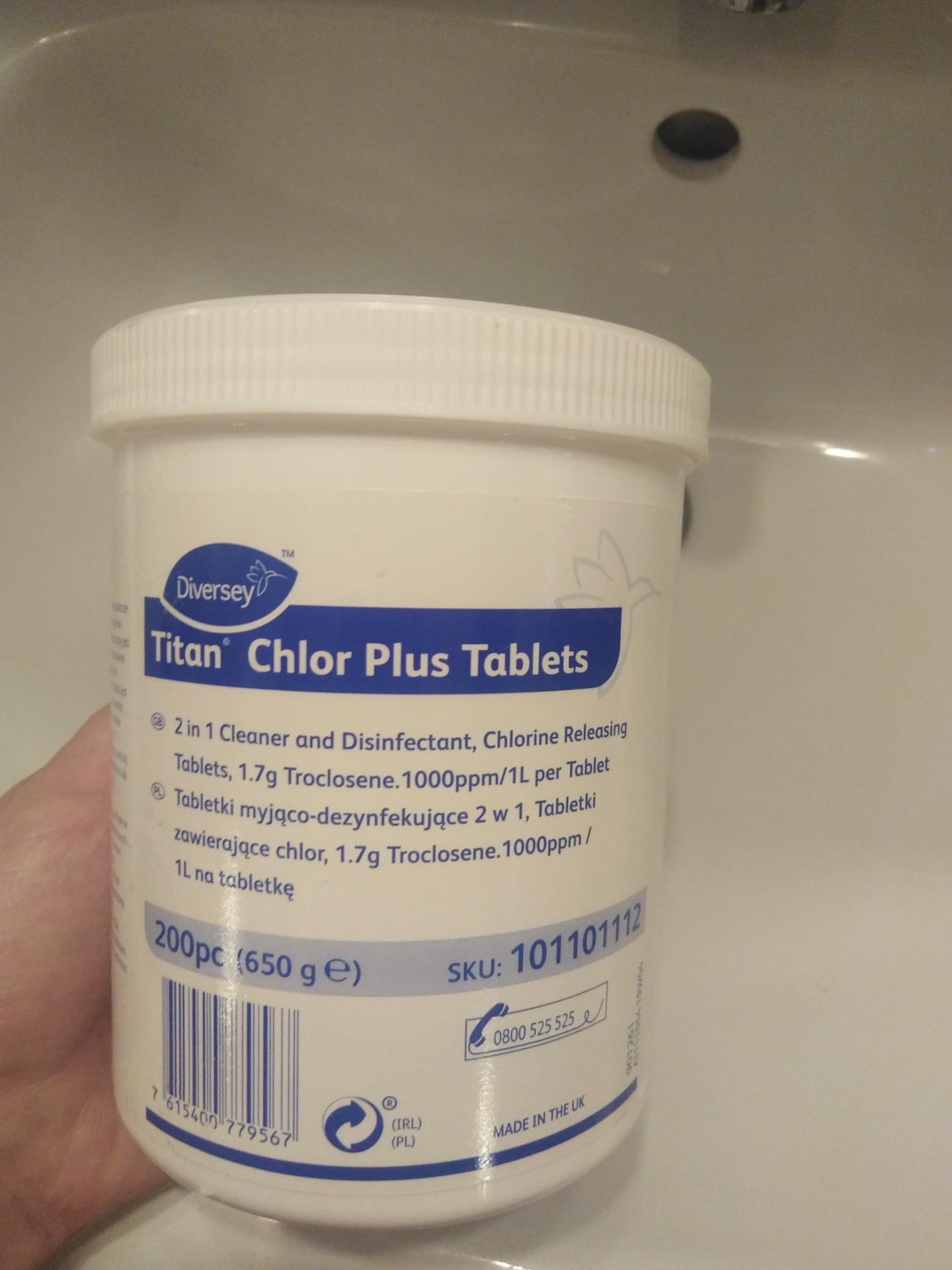 Medilab Titan Chlor Plus Tablets Tabletki Chlorowe Do Dezynfekcji ...