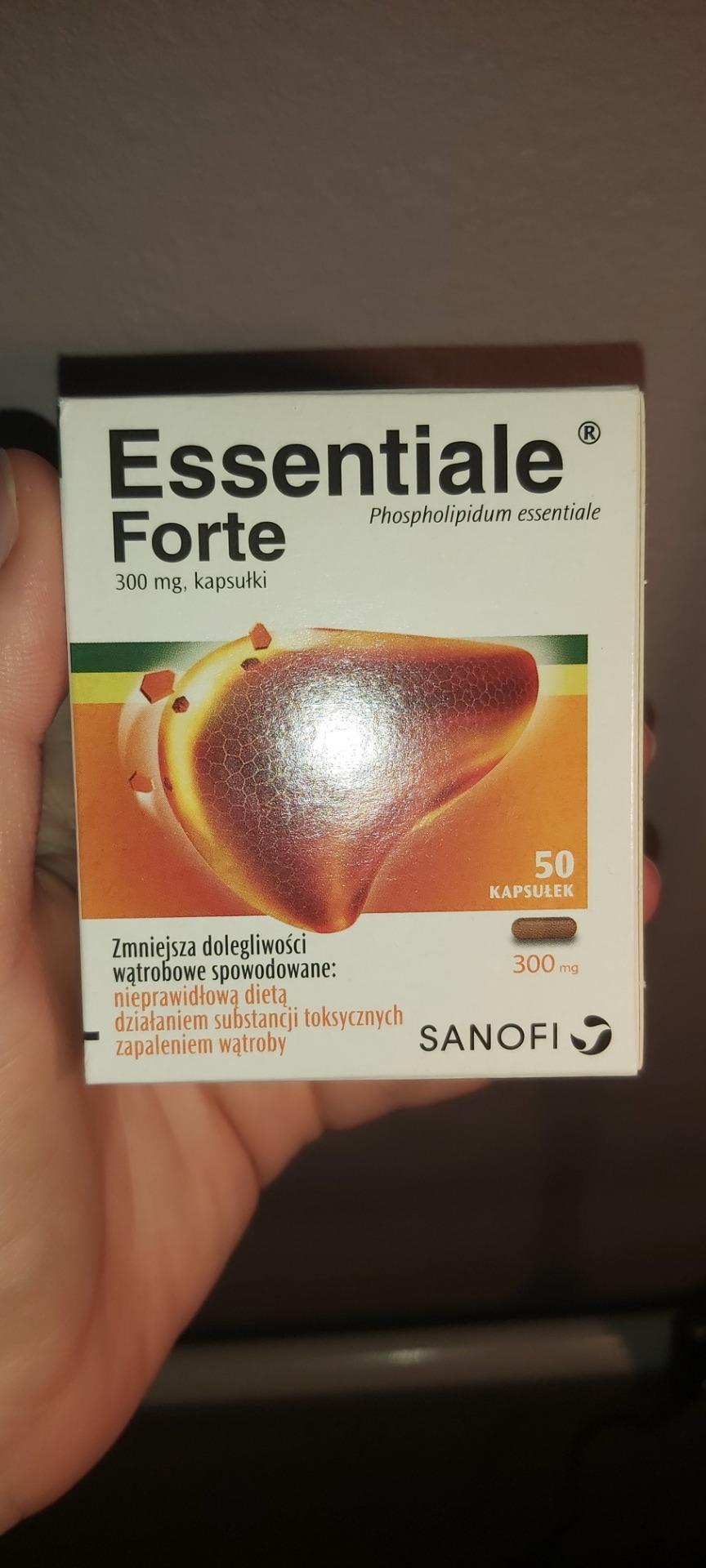 Essentiale Forte 300mg 50 kaps. - Opinie i ceny na Ceneo.pl