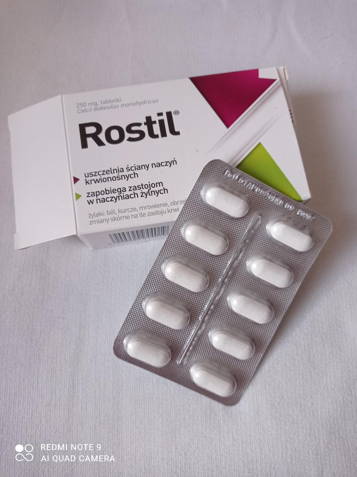 Rostil 250 mg 30 tabletek - Opinie i ceny na Ceneo.pl