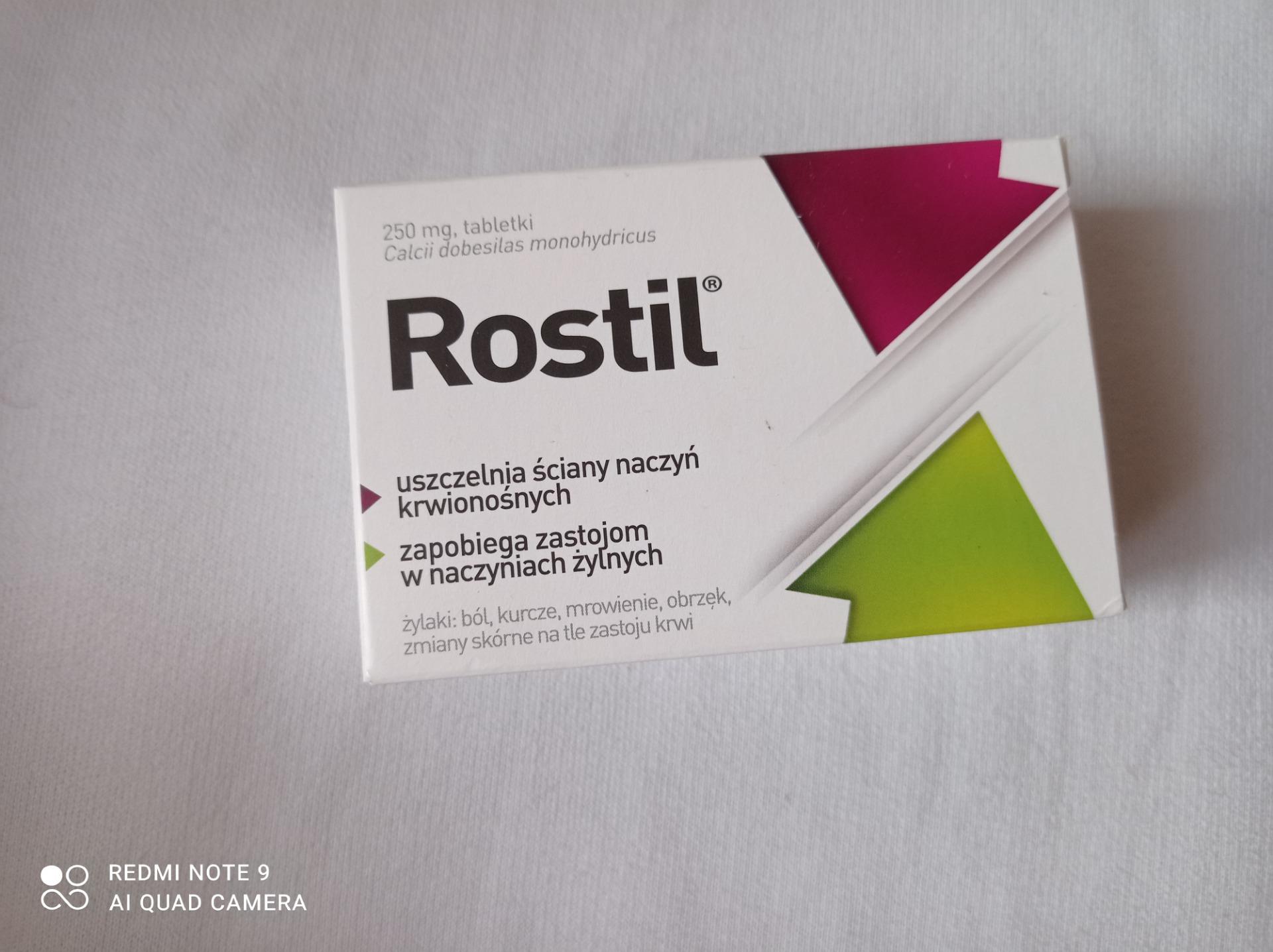 Rostil 250 mg 30 tabletek - Opinie i ceny na Ceneo.pl