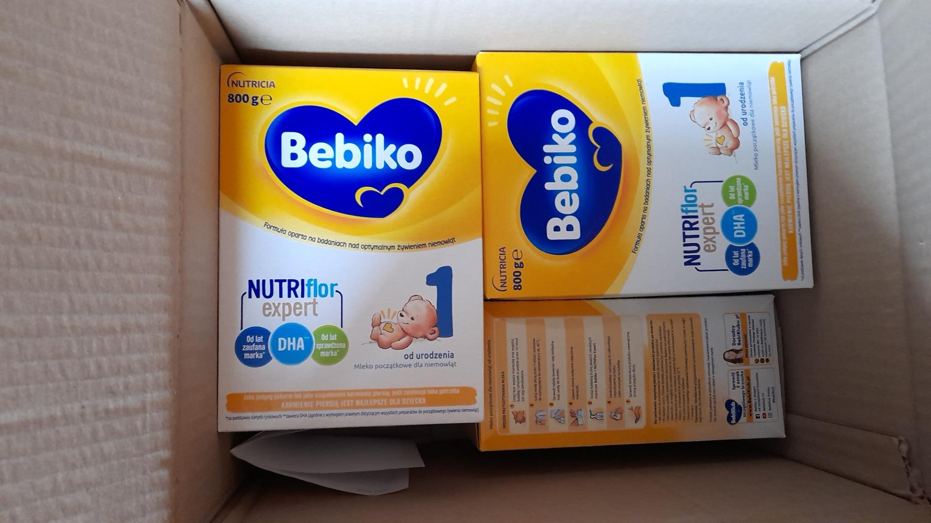 Bebiko 1 Mleko początkowe od urodzenia 800g - Ceny i opinie - Ceneo.pl