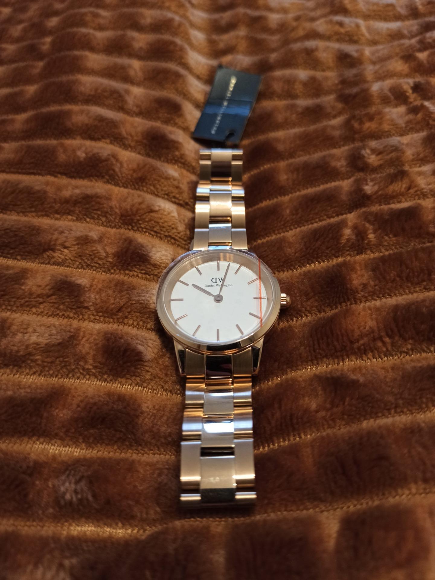DANIEL WELLINGTON ICONIC LINK WHITE DW00100211 - Zegarki Damskie - Ceny ...