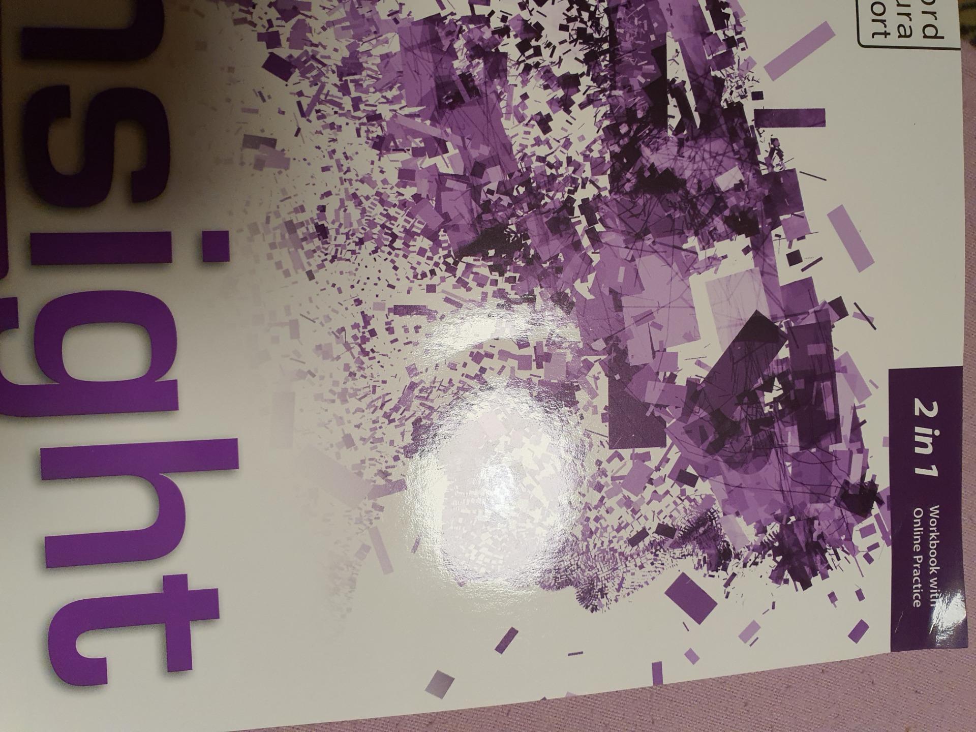 Insight. Advanced. Workbook + Online Practice. Wyd.2020 - ceny i opinie ...