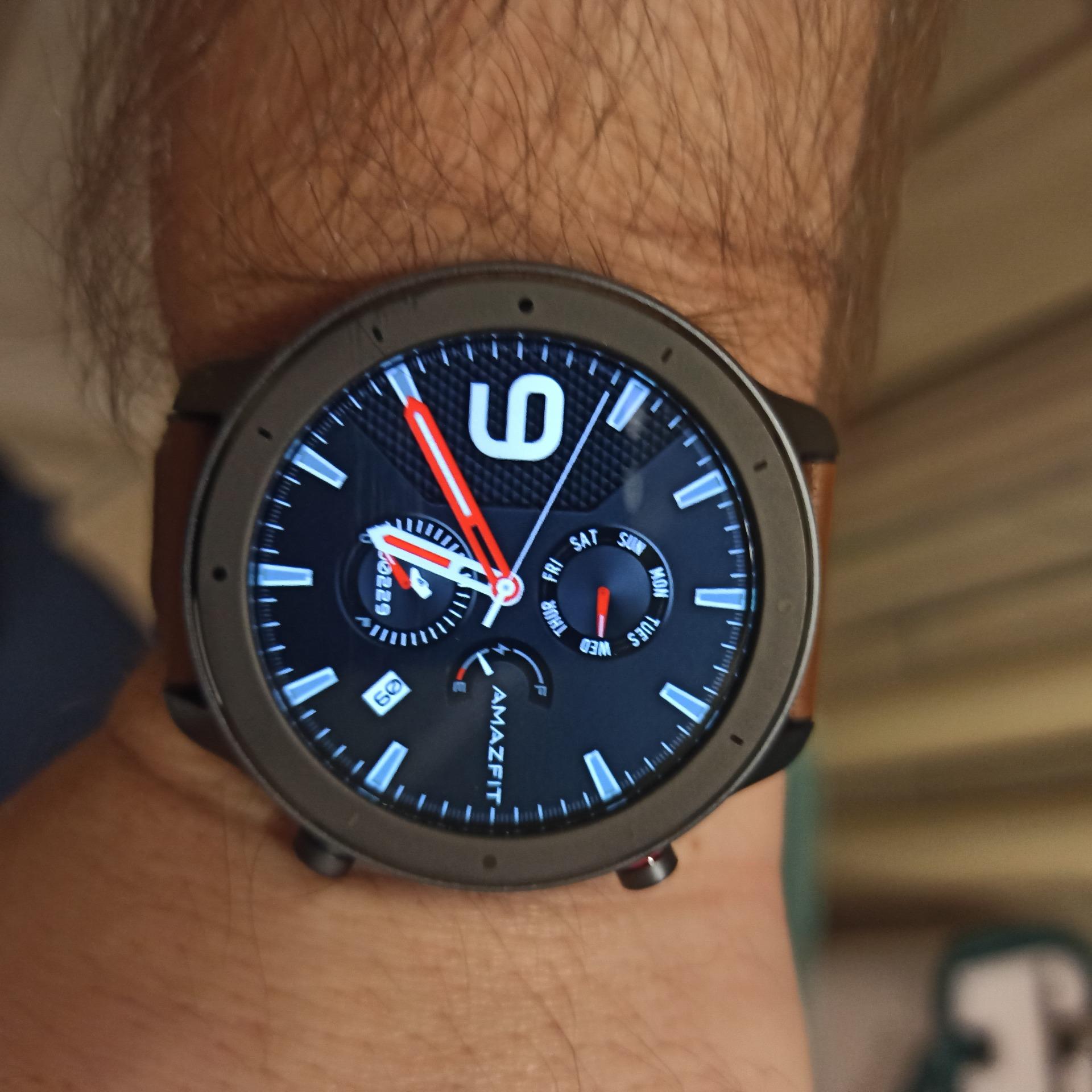 Amazfit GTR 47mm Aluminium Brązowo-Czarny - Opinie i ceny na Ceneo.pl