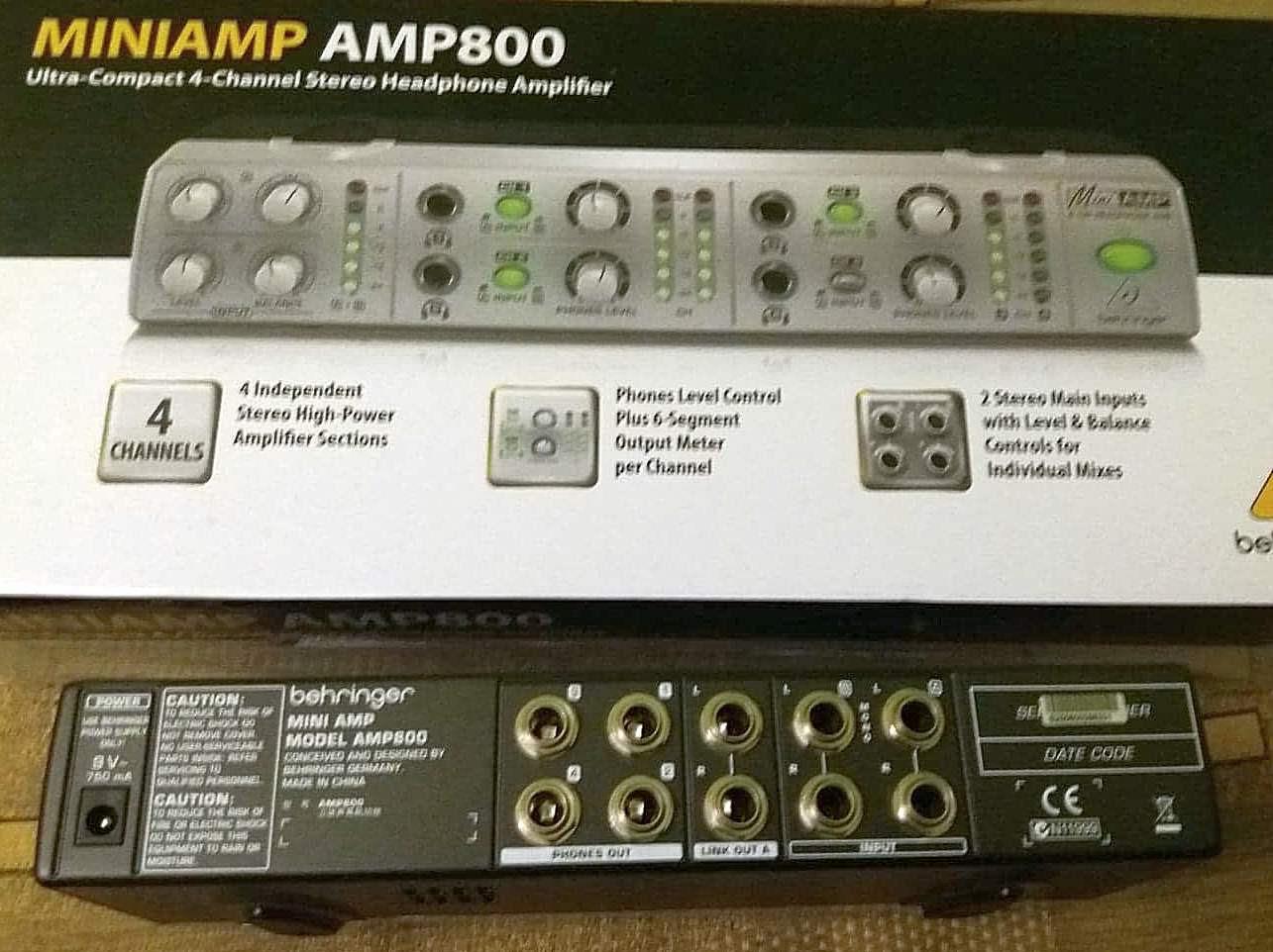 Behringer AMP800 - Ceny i opinie - Ceneo.pl