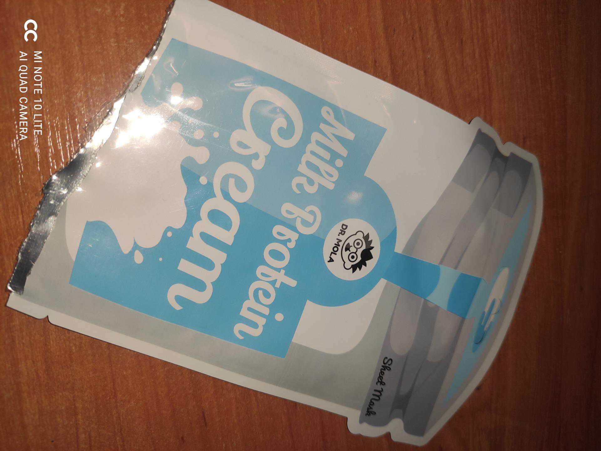 Maseczka Dr. Mola Dr.Mola Cream Sheet Mask Kremowa Maska W Płachcie ...