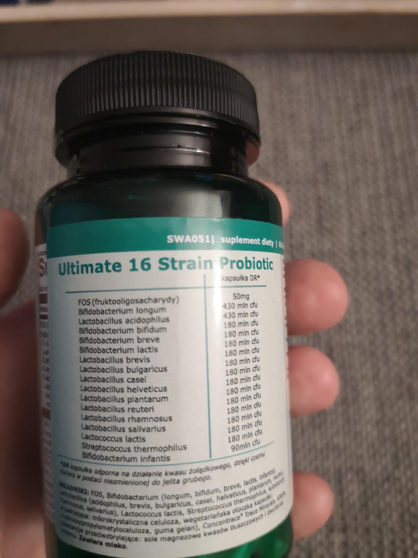 Swanson Ultimate 16 Strain Probiotic 60kaps. - Opinie i ceny na Ceneo.pl