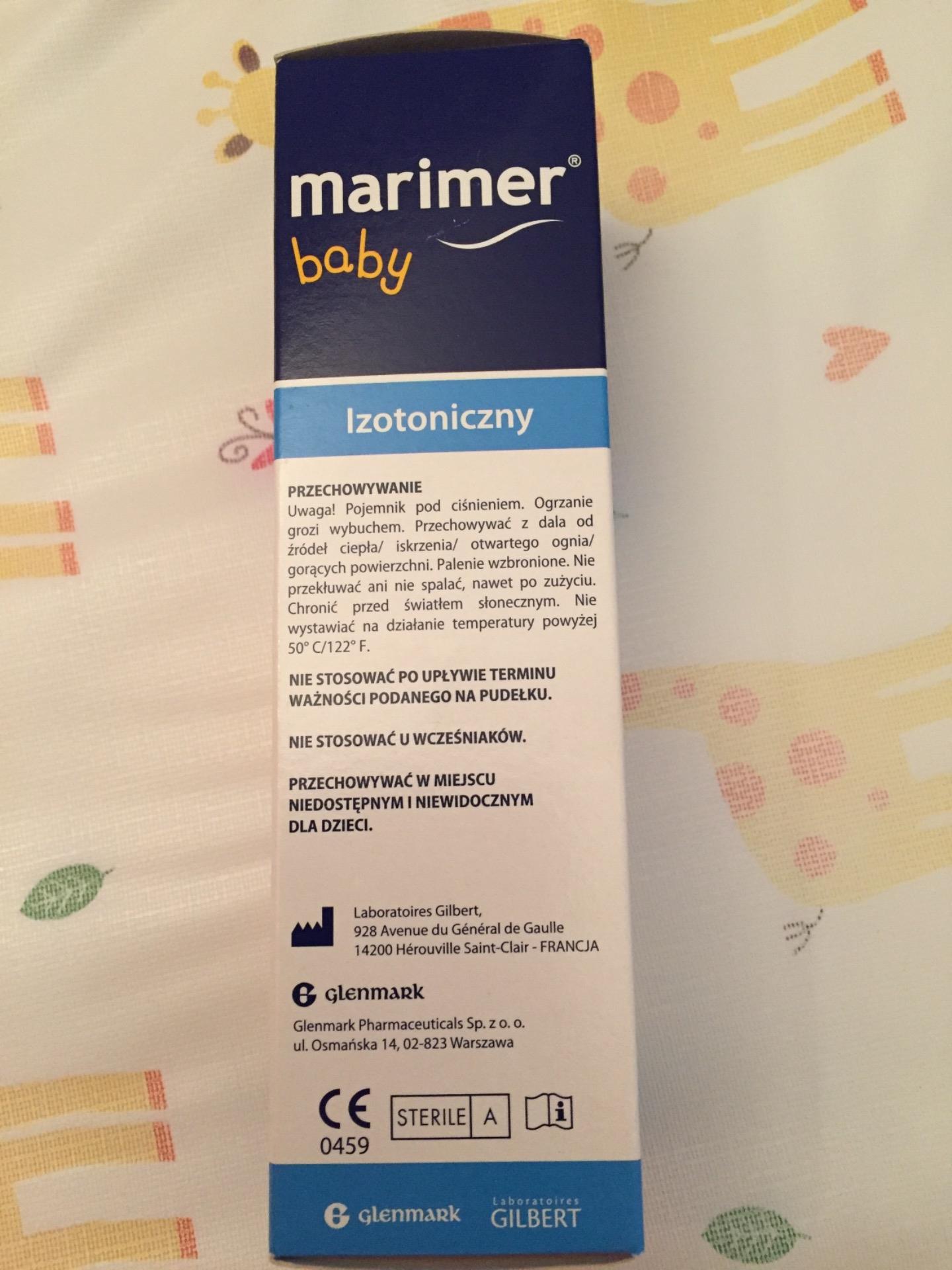 Marimer Baby izotoniczny spray 100ml - Opinie i ceny na Ceneo.pl