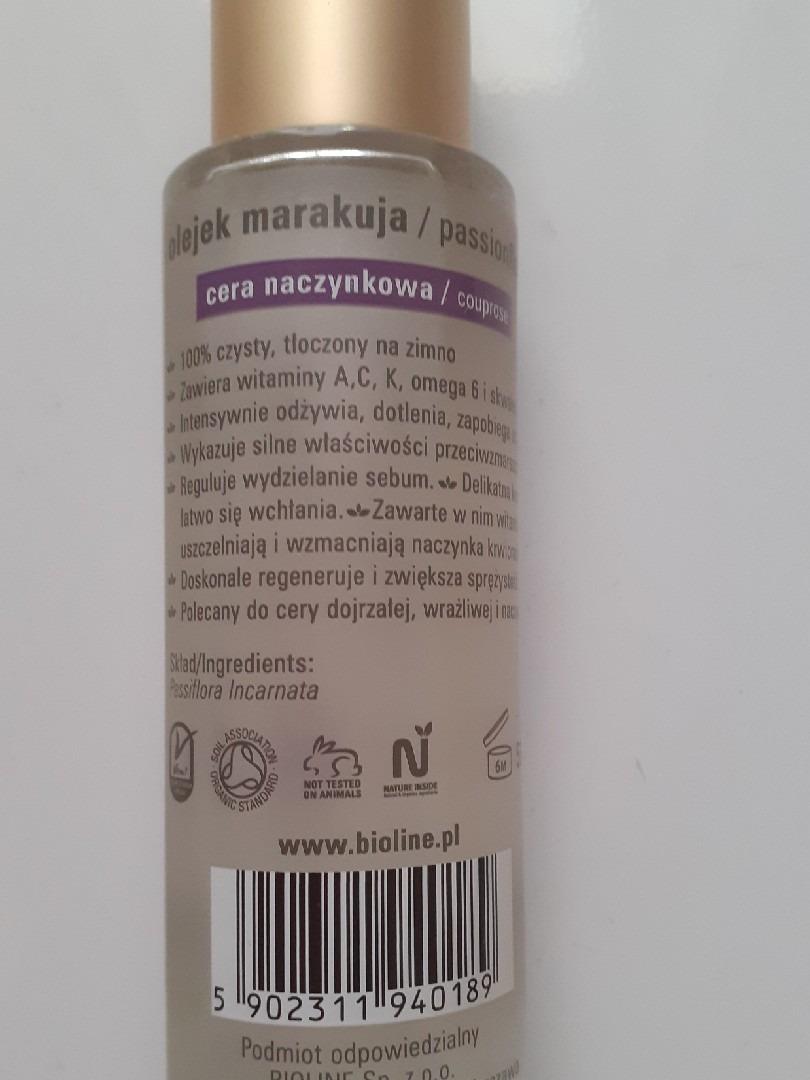 Bioline Olej Passion Flower Marakuja 50ml - Opinie i ceny na Ceneo.pl