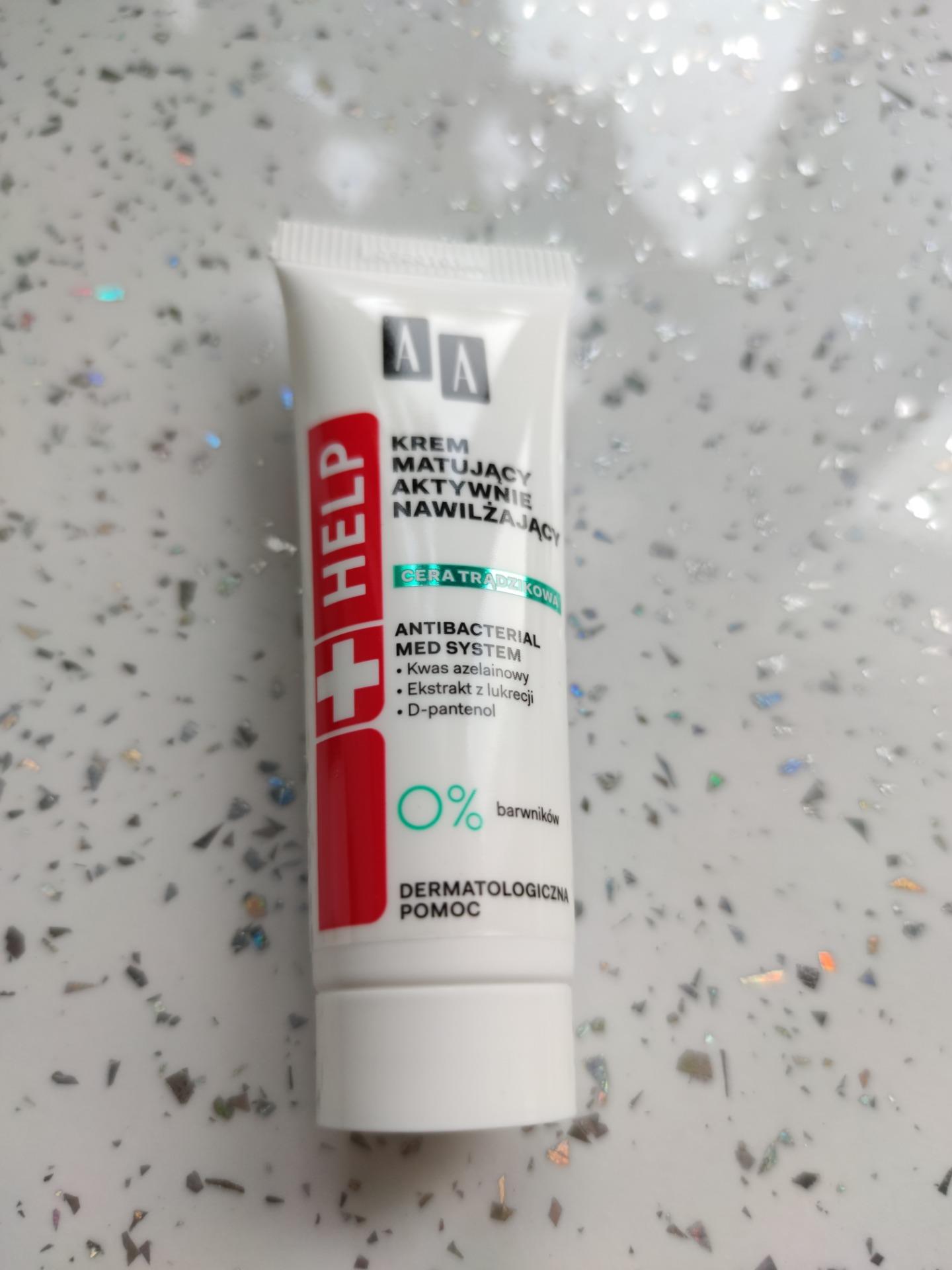 Krem AA HELP CERA TRĄDZIKOWA matujący aktywnie nawilżający na dzień ...