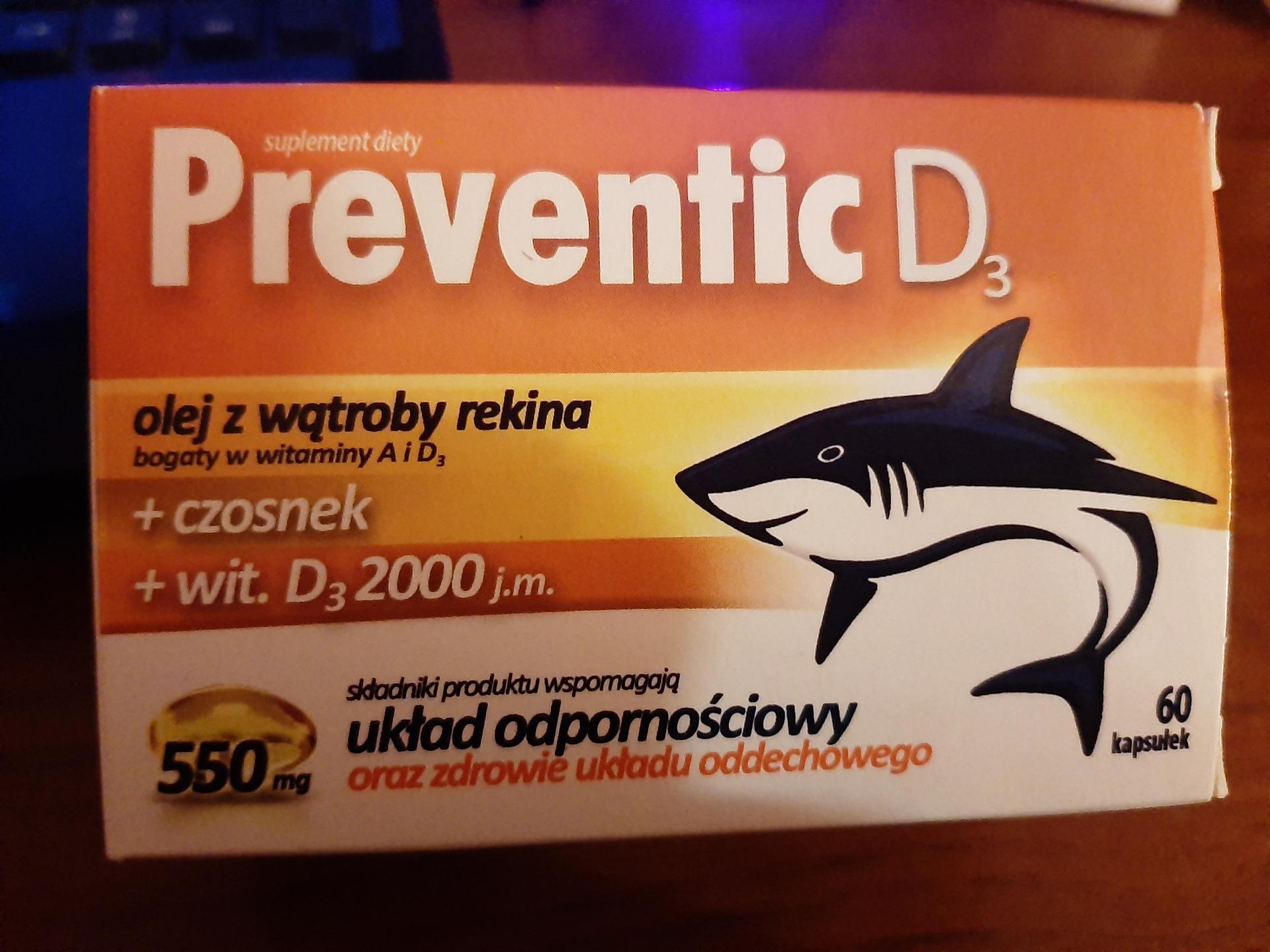 Preventic D3 60kaps. - Opinie i ceny na Ceneo.pl