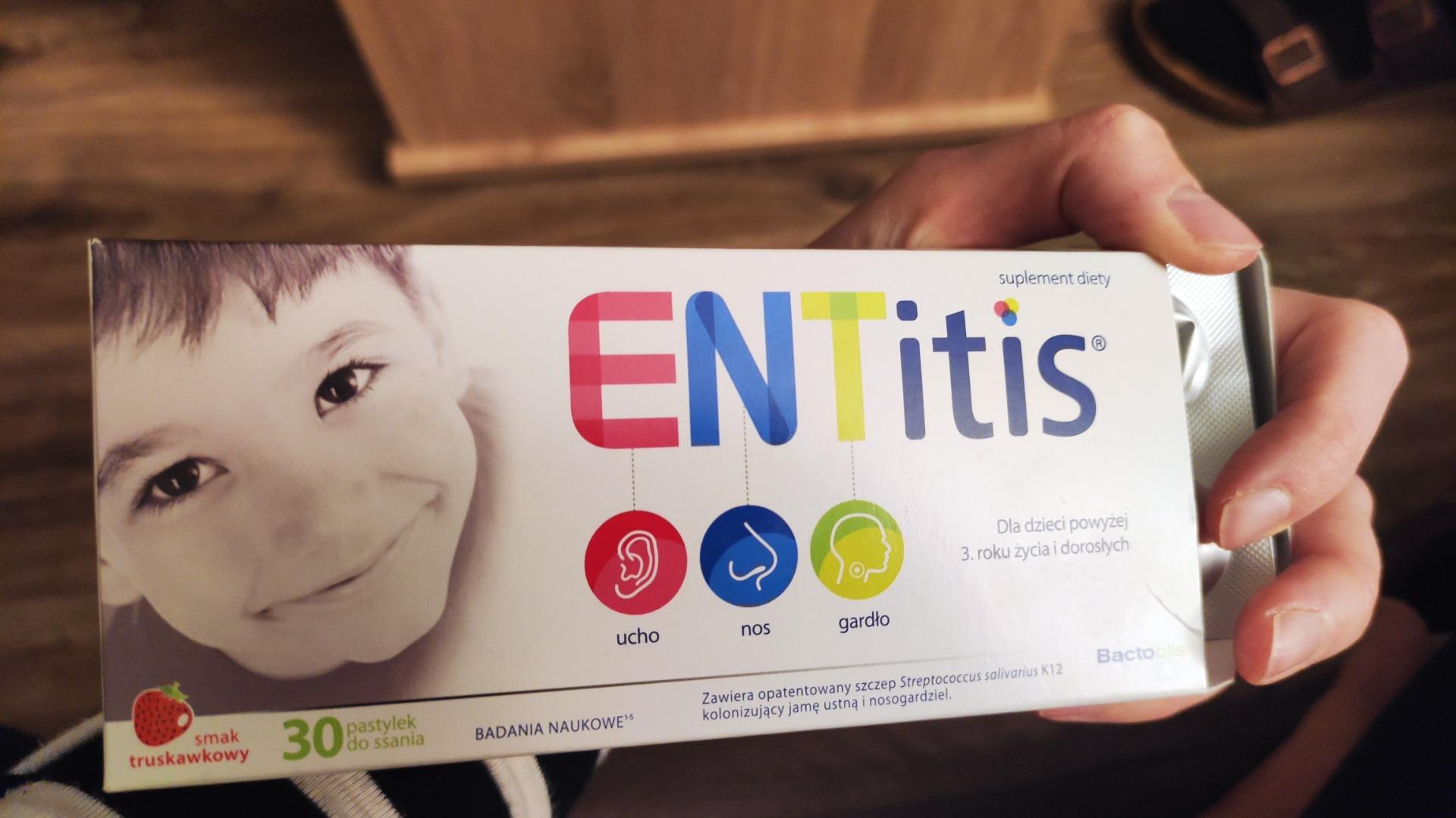 ENTitis truskawkowy 30 past - Opinie i ceny na Ceneo.pl