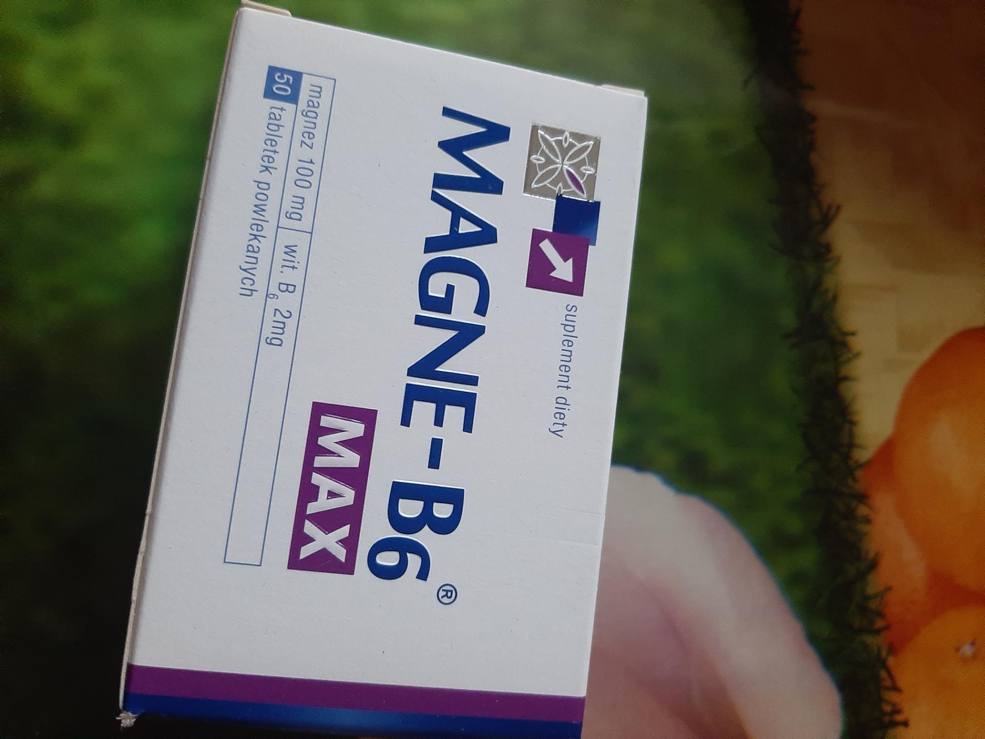 Tabletki Magne-B6 Max magnez 50 szt. - Opinie i ceny na Ceneo.pl