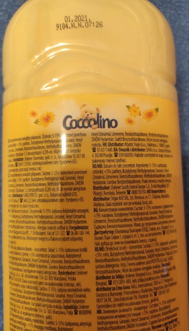 Coccolino Płyn do płukania tkanin Happy Yell 1,05L - Opinie i ...