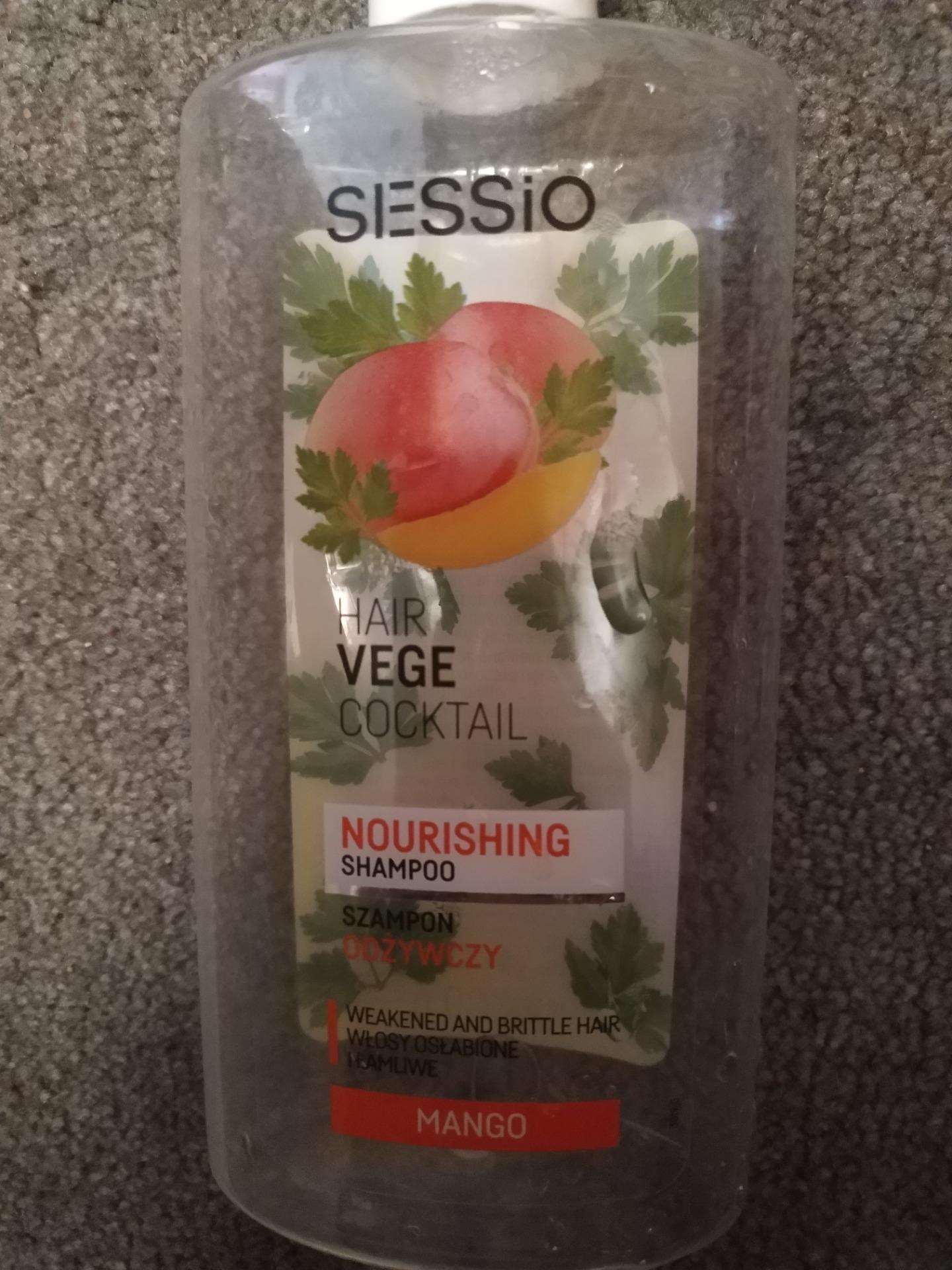 Szampon do włosów Sessio Hair Vege Cocktail Nourishing Shampoo szampon ...