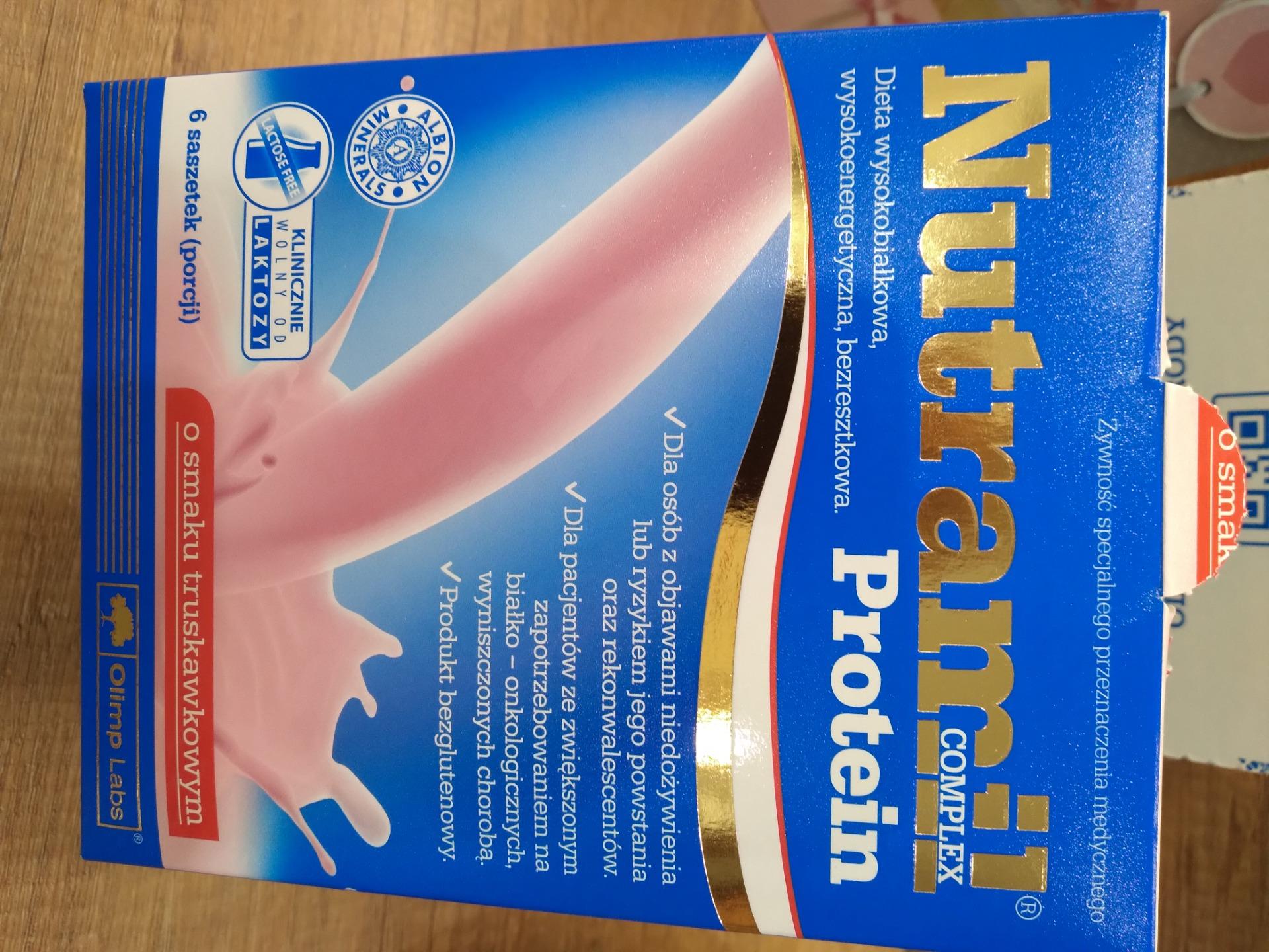 Olimp Nutramil Complex Protein 6 sasz. truskawkowy - Opinie i ceny na ...