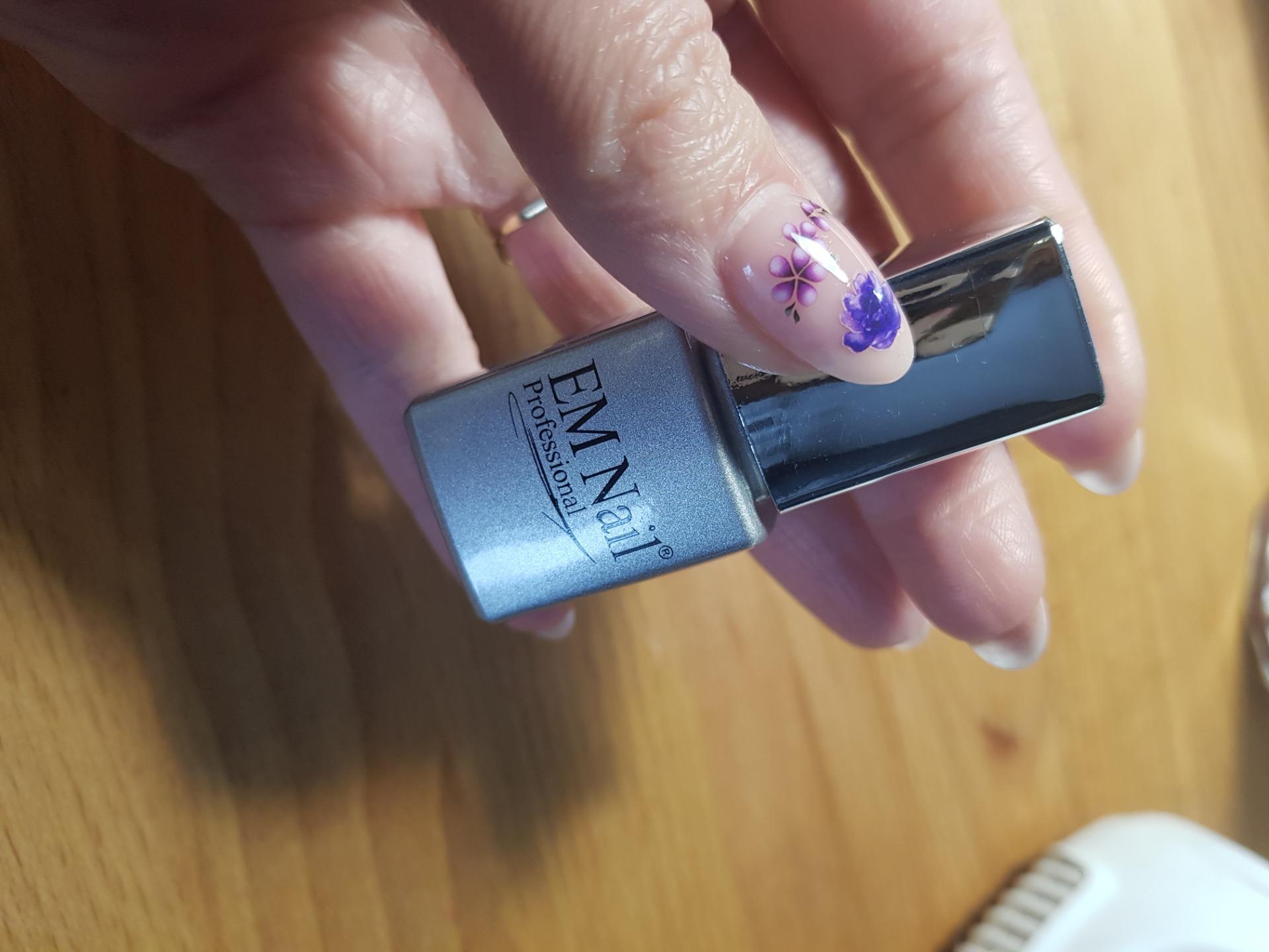 Em Nail Professional Lakier Hybrydowy Baza Żelowa Z Włóknem Szklanym I ...