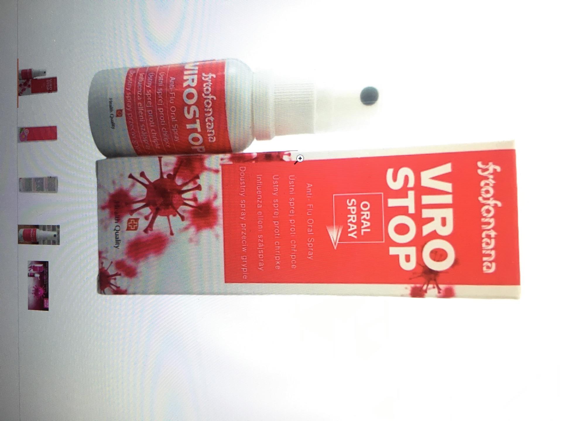 Fytofontana VIROSTOP Spray do ust 30ml (ORAL) - Opinie i ceny na Ceneo.pl