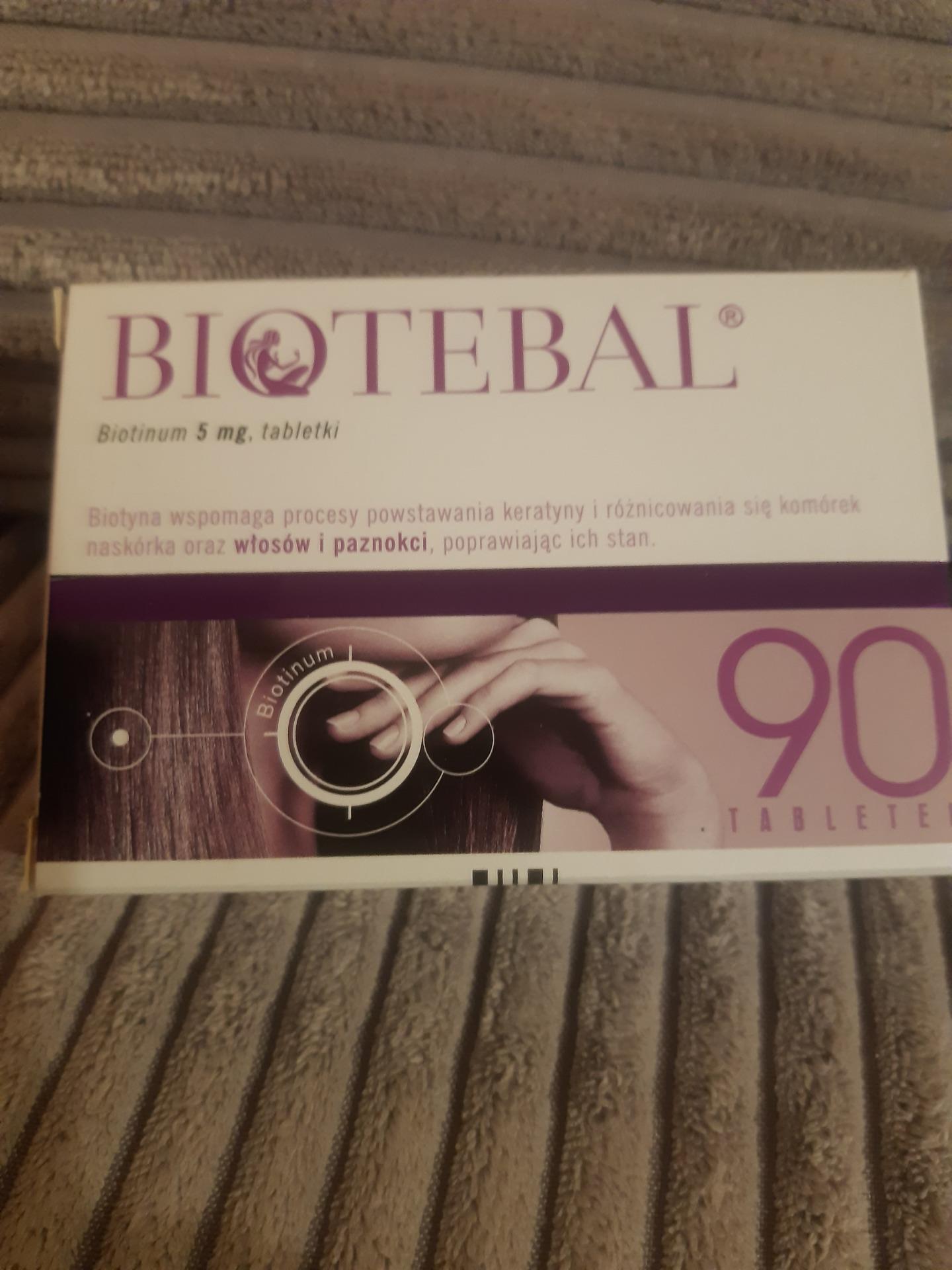 Biotebal 5mg 90tabl. - Opinie, cena na Ceneo.pl