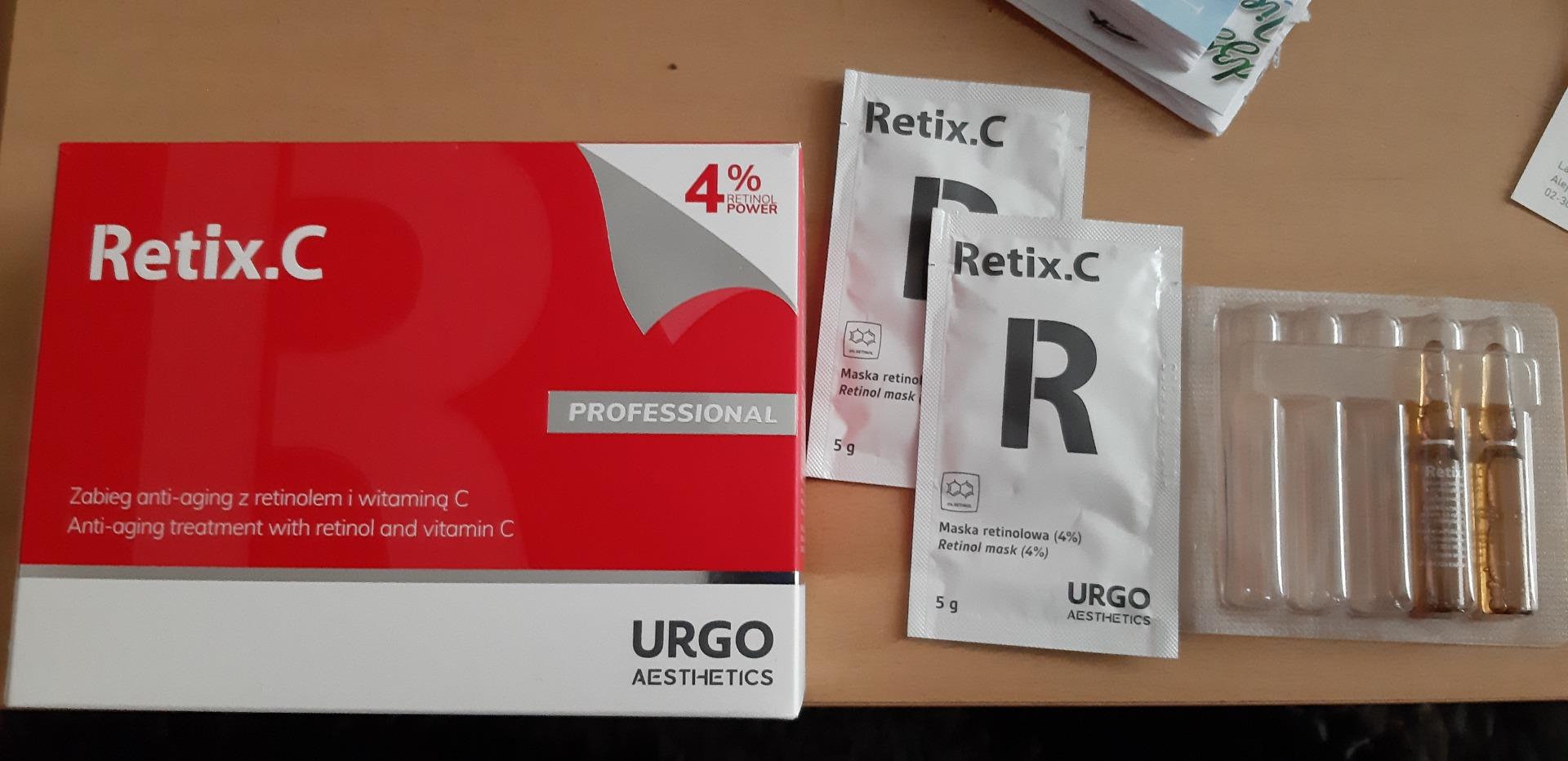 Xylogic Retix.C retinol 4% 1 x 2ml serum i 1 x 5g maska Professional ...