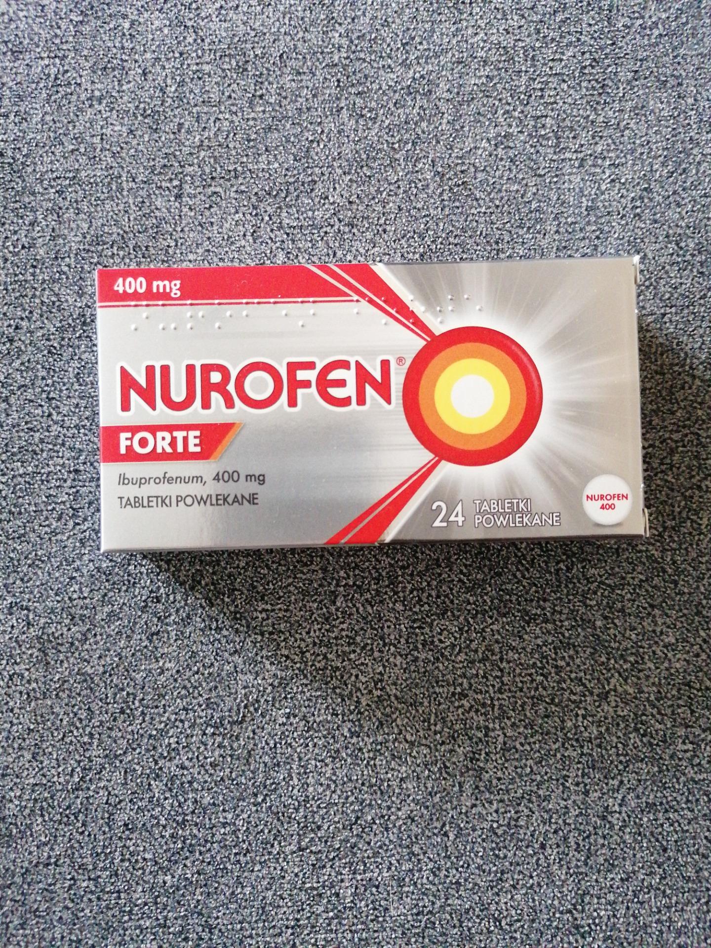 Nurofen Forte ibuprofen 24 tabletki leki przeciwbólowe - Opinie i ceny ...