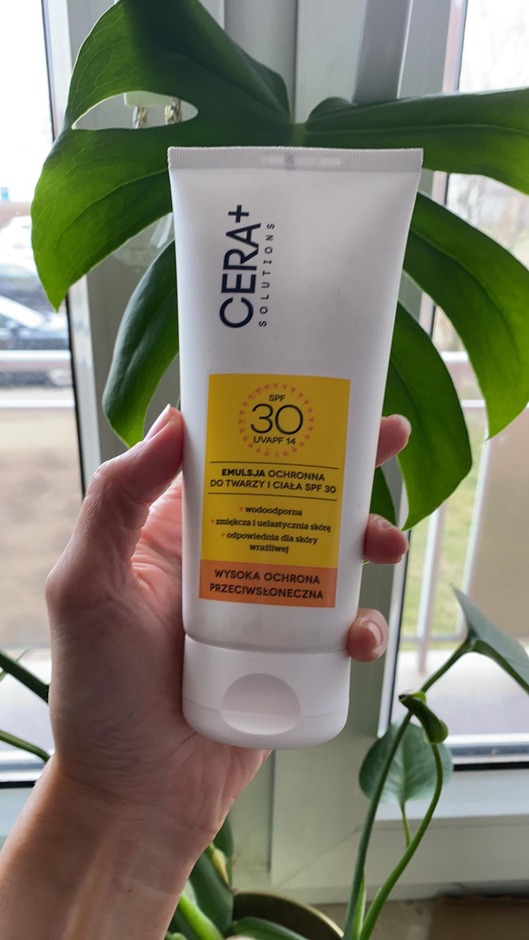 Cera+ Solutions emulsja do twarzy i ciała SPF30 200ml - Opinie i ceny ...