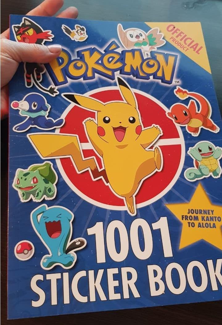 Official Pokemon 1001 Stickers - Literatura obcojęzyczna - Ceny i ...