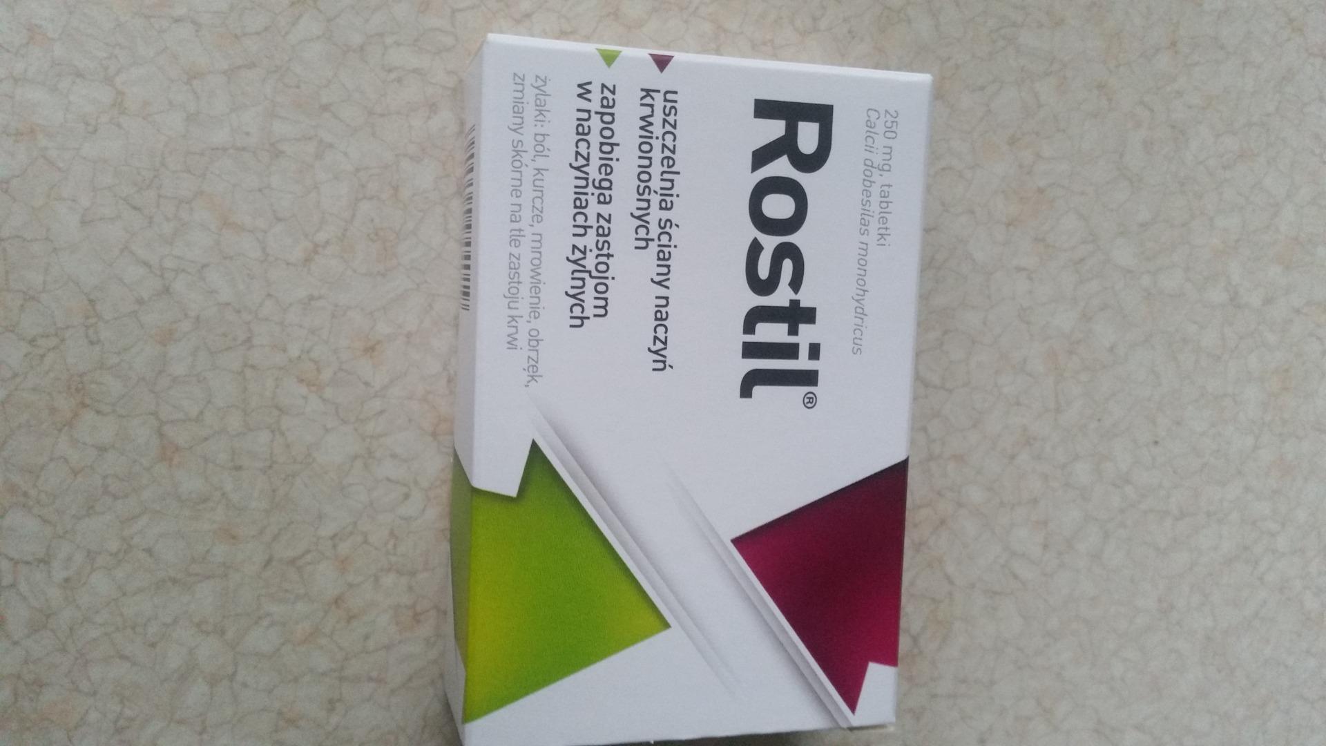 Rostil 250 mg 30 tabletek - Opinie i ceny na Ceneo.pl