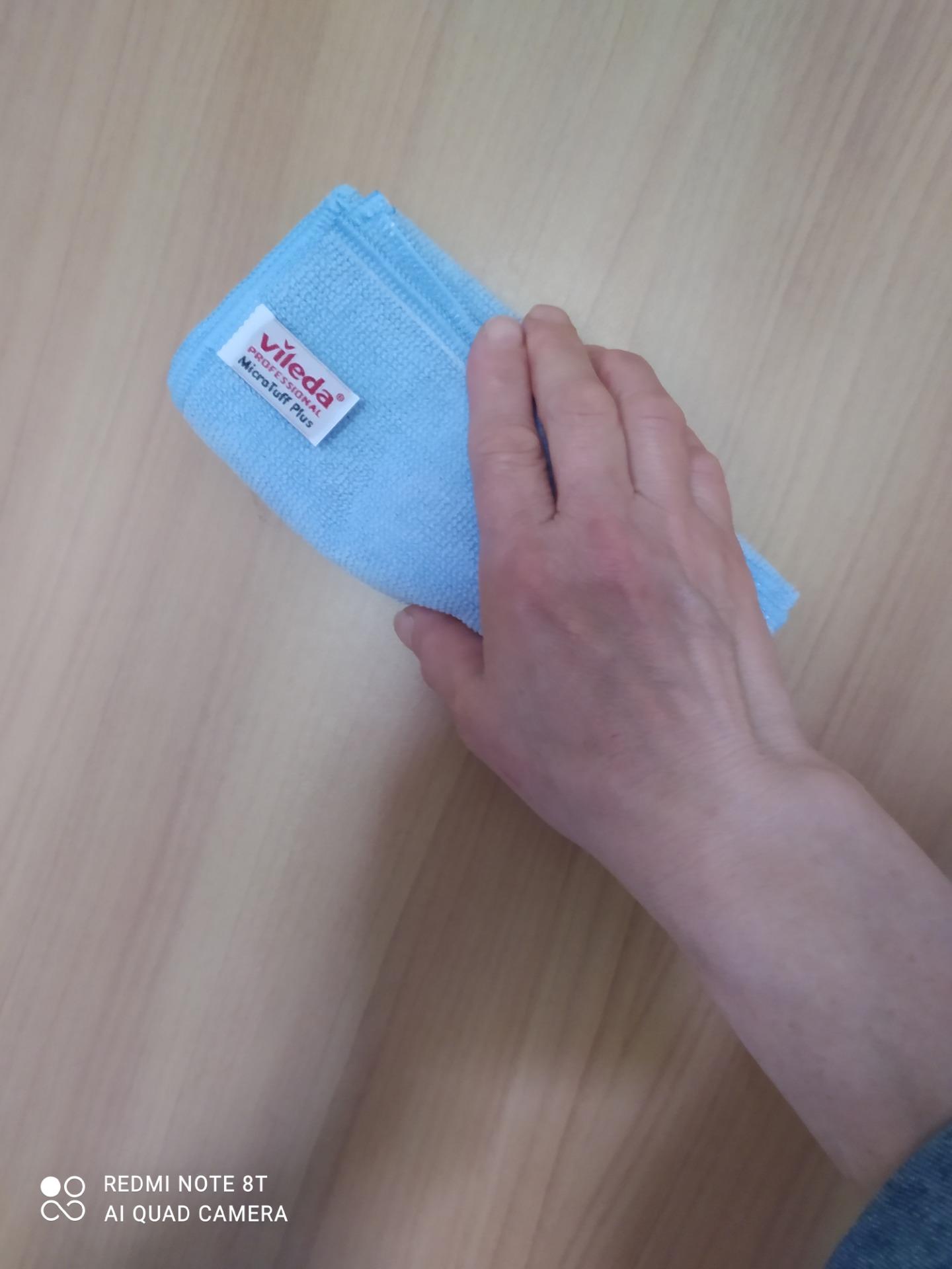 Vileda Ścierka Z Mikrofibry Microtuff Plus Professional Niebieski ...