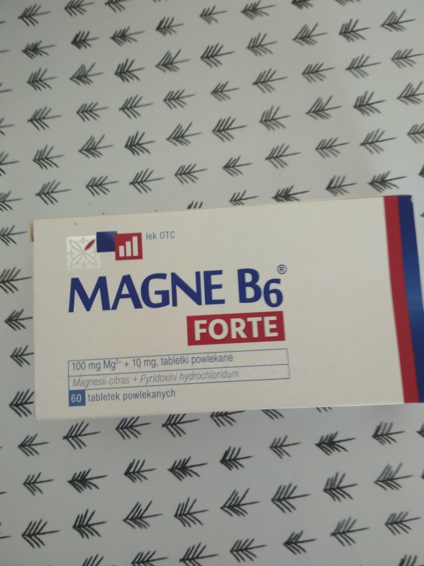 Magne B6 Forte magnez 60 tabletek - Opinie i ceny na Ceneo.pl