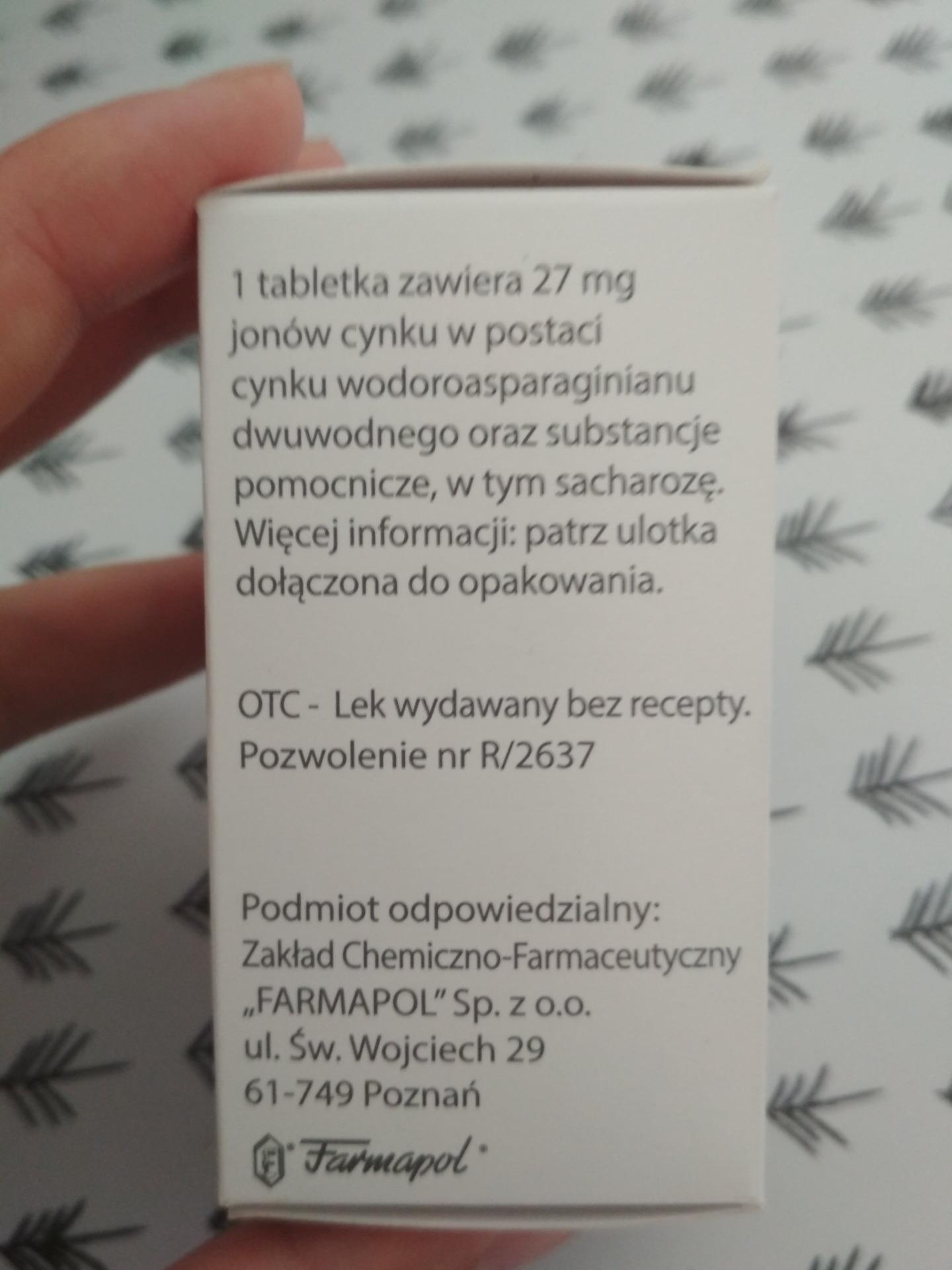 Zincas Forte 27Mg 50 Tabl - Opinie i ceny na Ceneo.pl