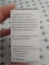 Zincas Forte 27Mg 50 Tabl - Opinie i ceny na Ceneo.pl