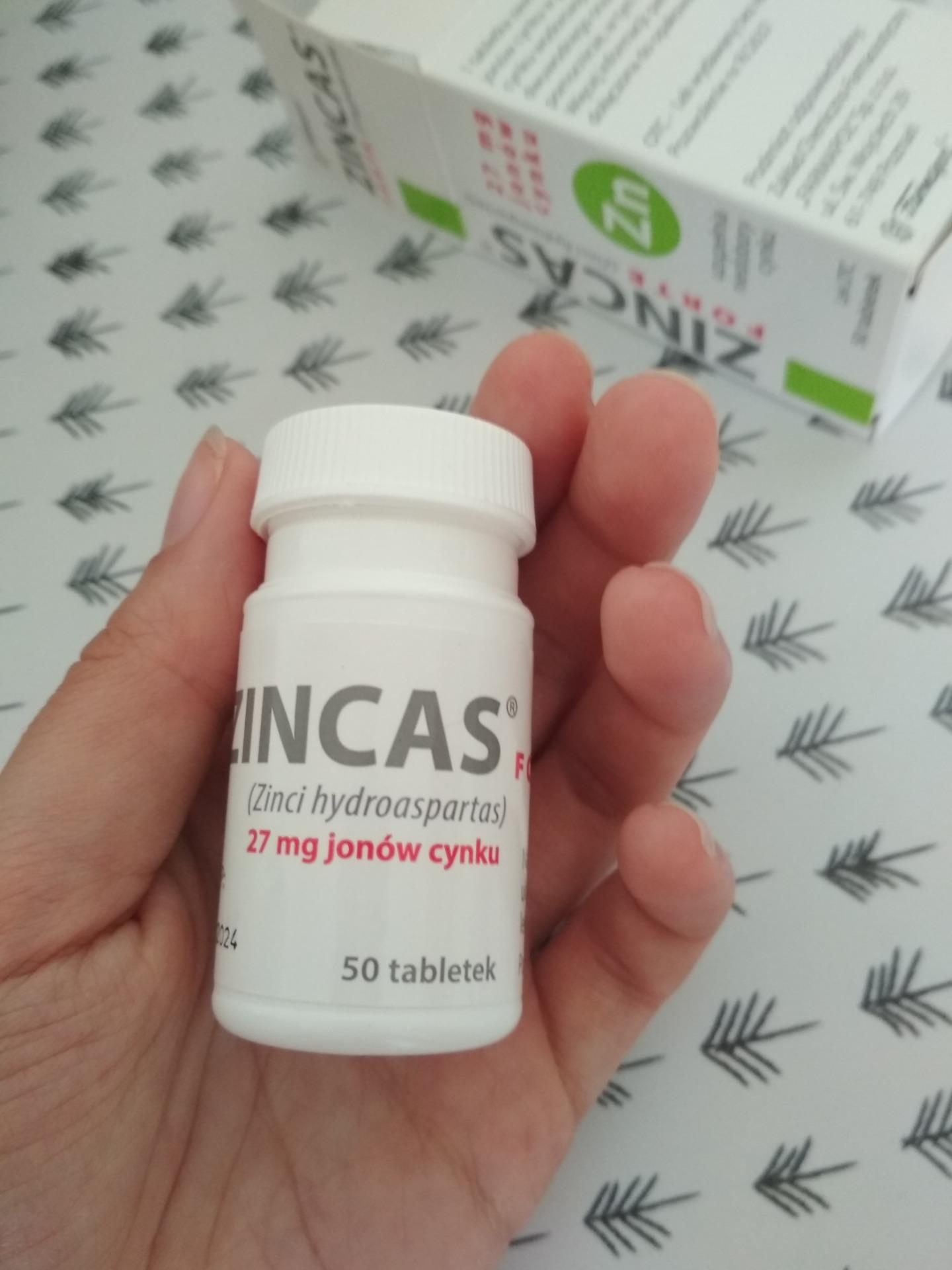 Zincas Forte 27Mg 50 Tabl - Opinie i ceny na Ceneo.pl