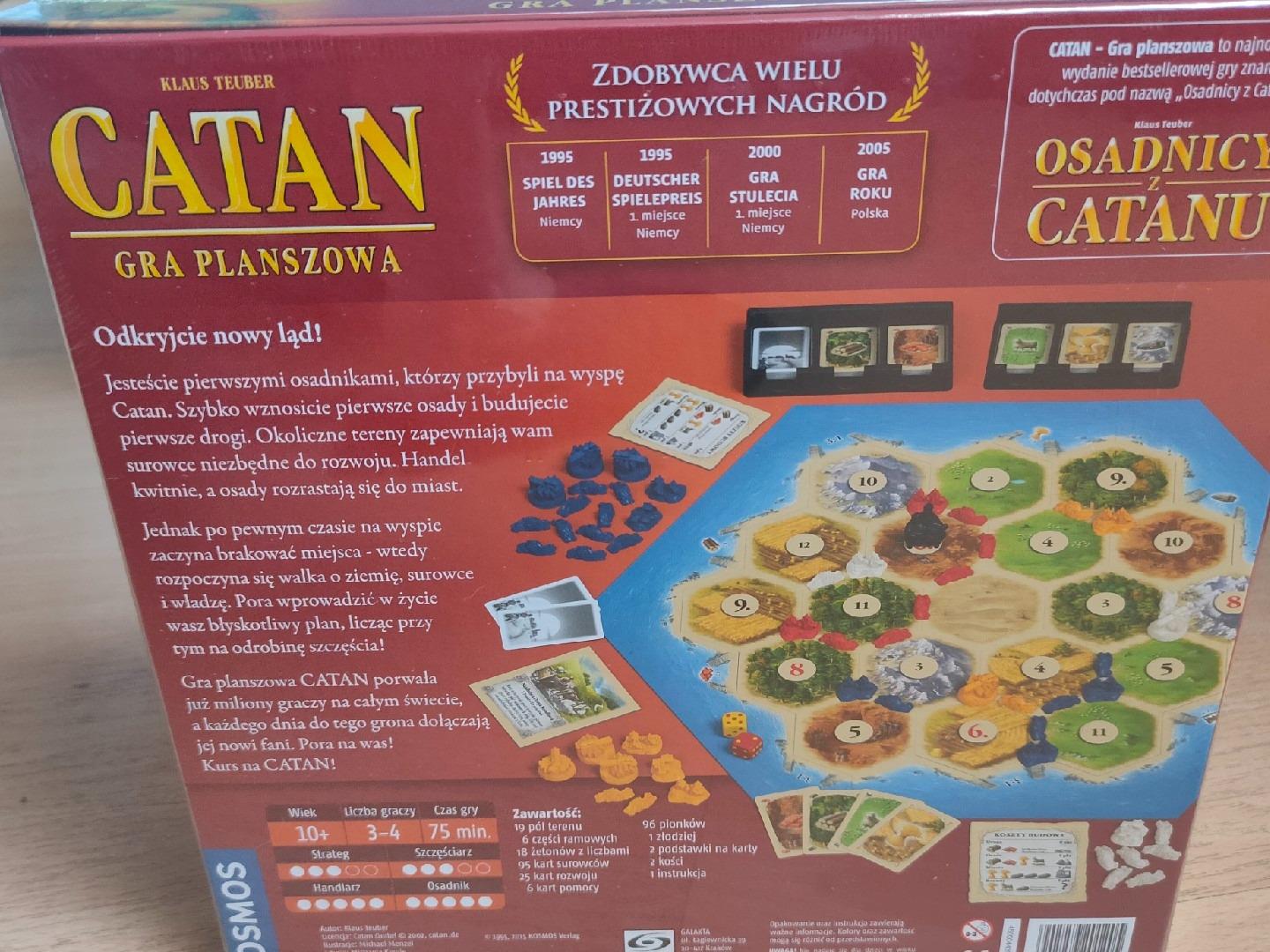 Catan (Osadnicy z Catanu) - Gra planszowa. Ceny i opinie - Ceneo.pl