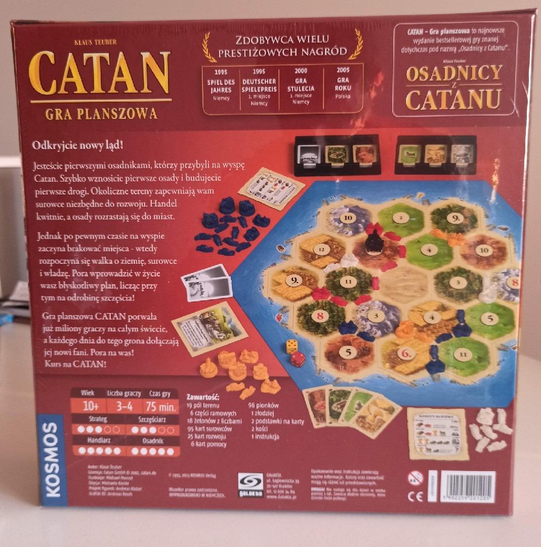 Catan (Osadnicy z Catanu) - Gra planszowa. Ceny i opinie - Ceneo.pl