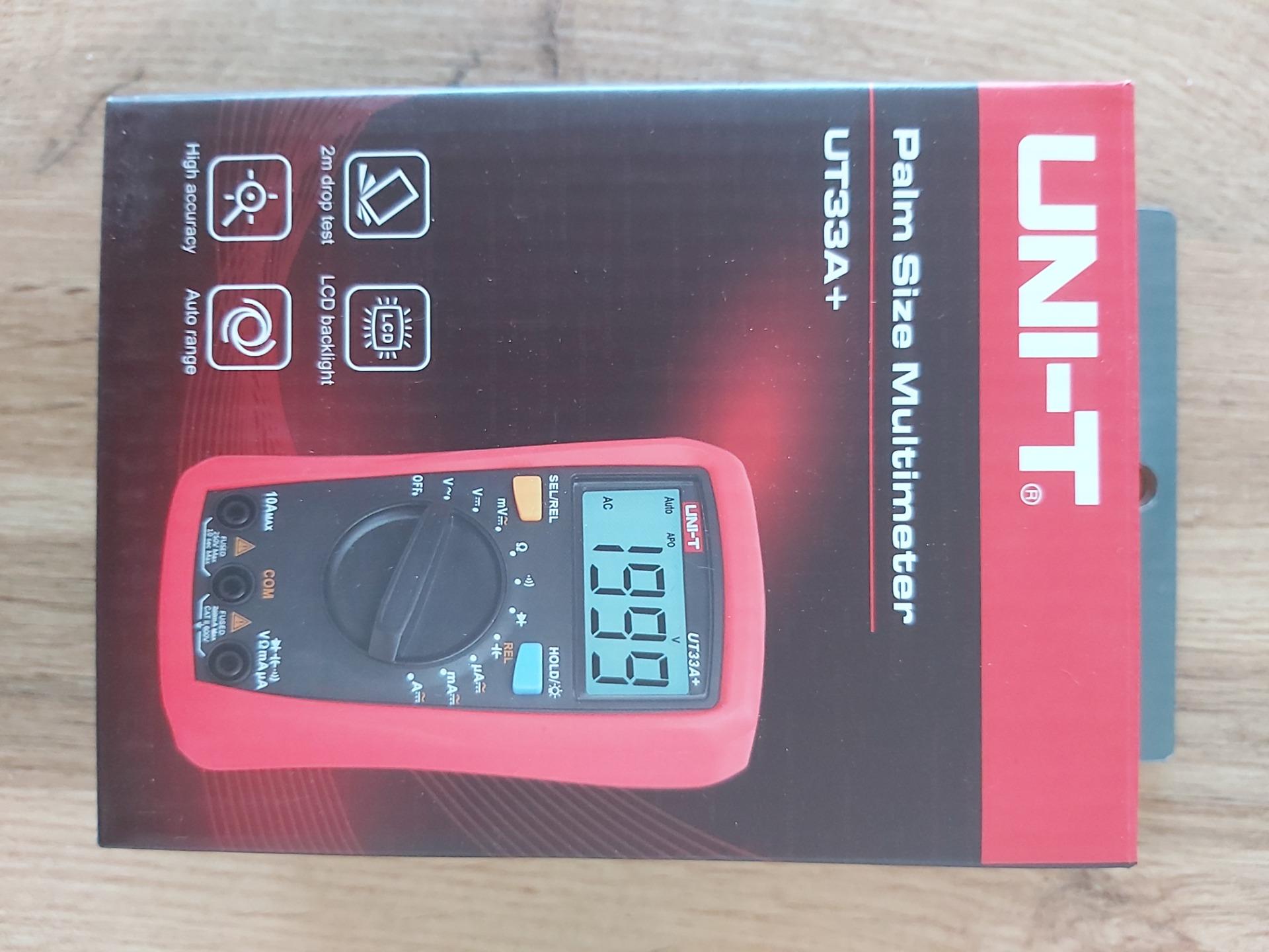 Miernik uniwersalny Uni-T Miernik uniwersalny UT33A - Opinie i ceny na Ceneo.pl