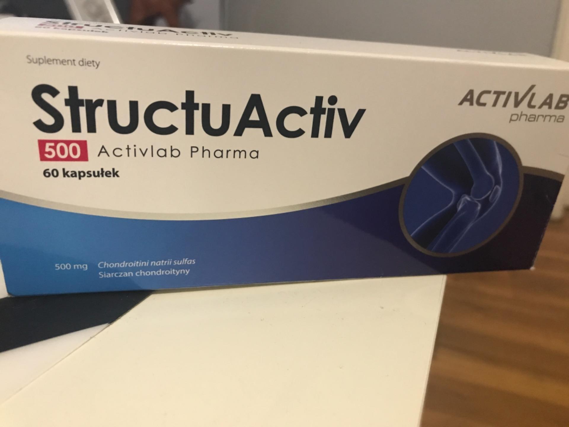 Activlab Pharma StructuActiv 500 60 Kaps. - Opinie i ceny na Ceneo.pl