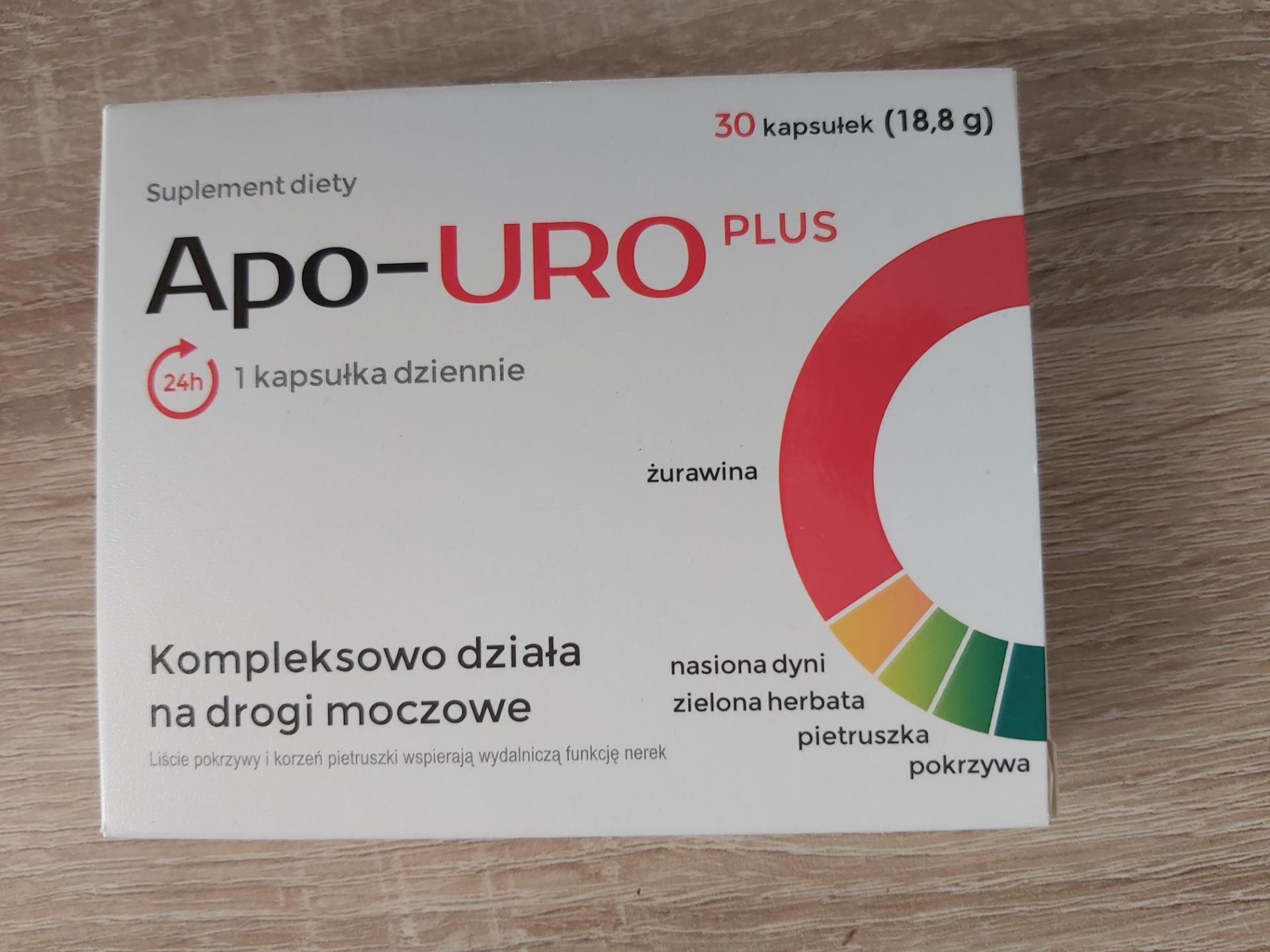 Apo-URO Plus, 30 kapsułek - Opinie i ceny na Ceneo.pl