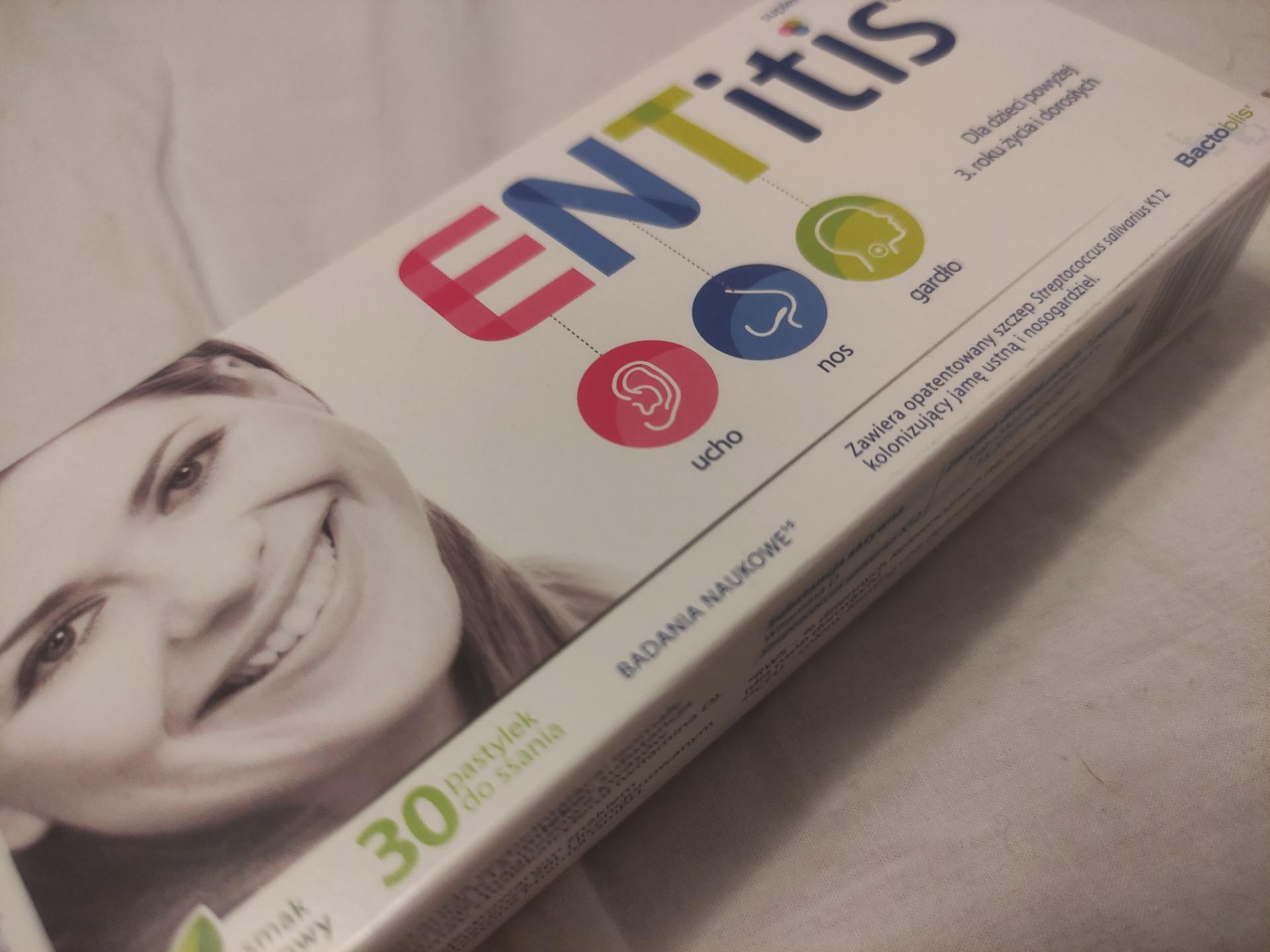 Entitis Pastylki miętowe 30 past. - Opinie i ceny na Ceneo.pl