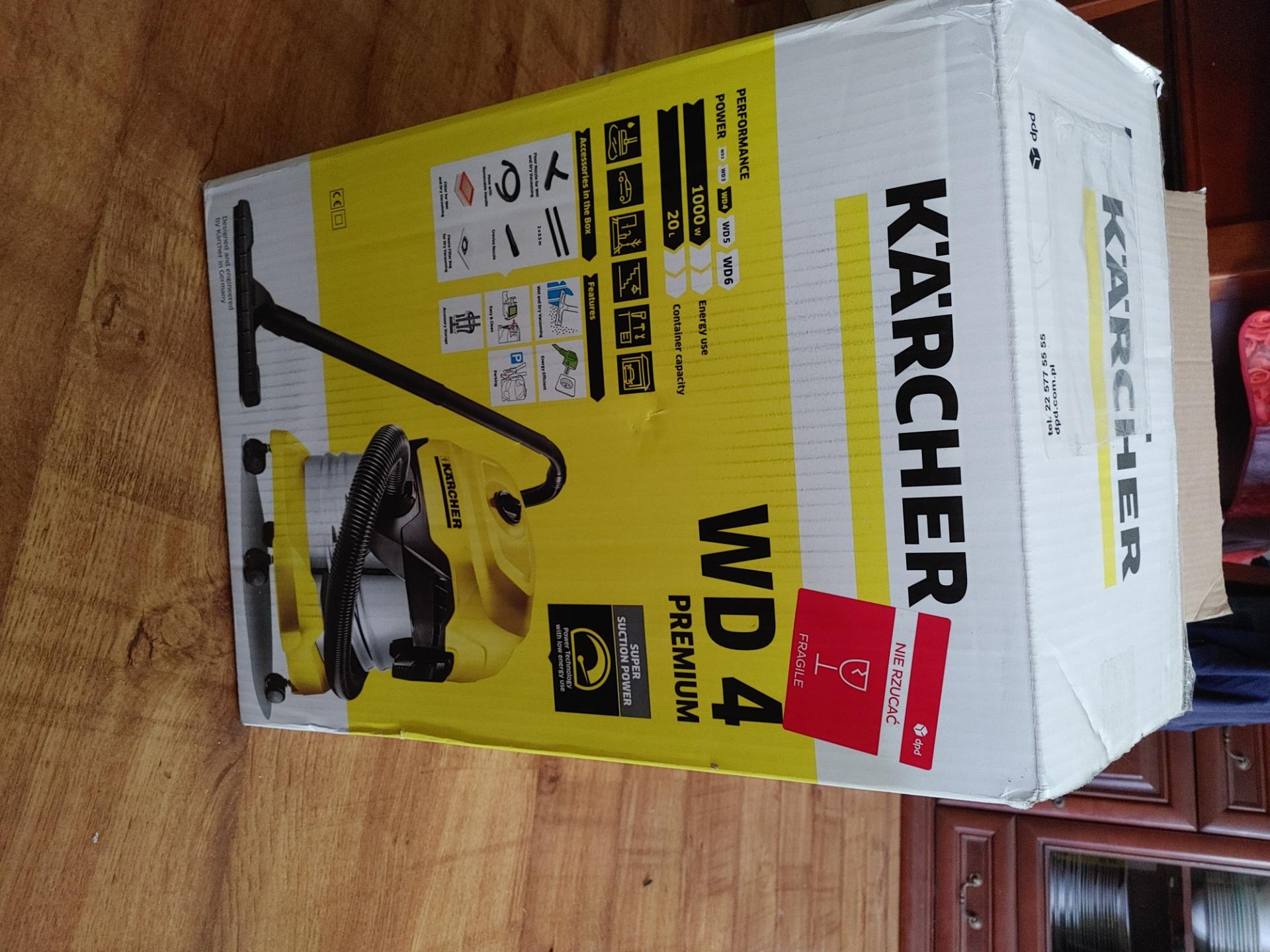 Odkurzacz Karcher WD 4 Premium 1.348-151.0 - Opinie i ceny na Ceneo.pl