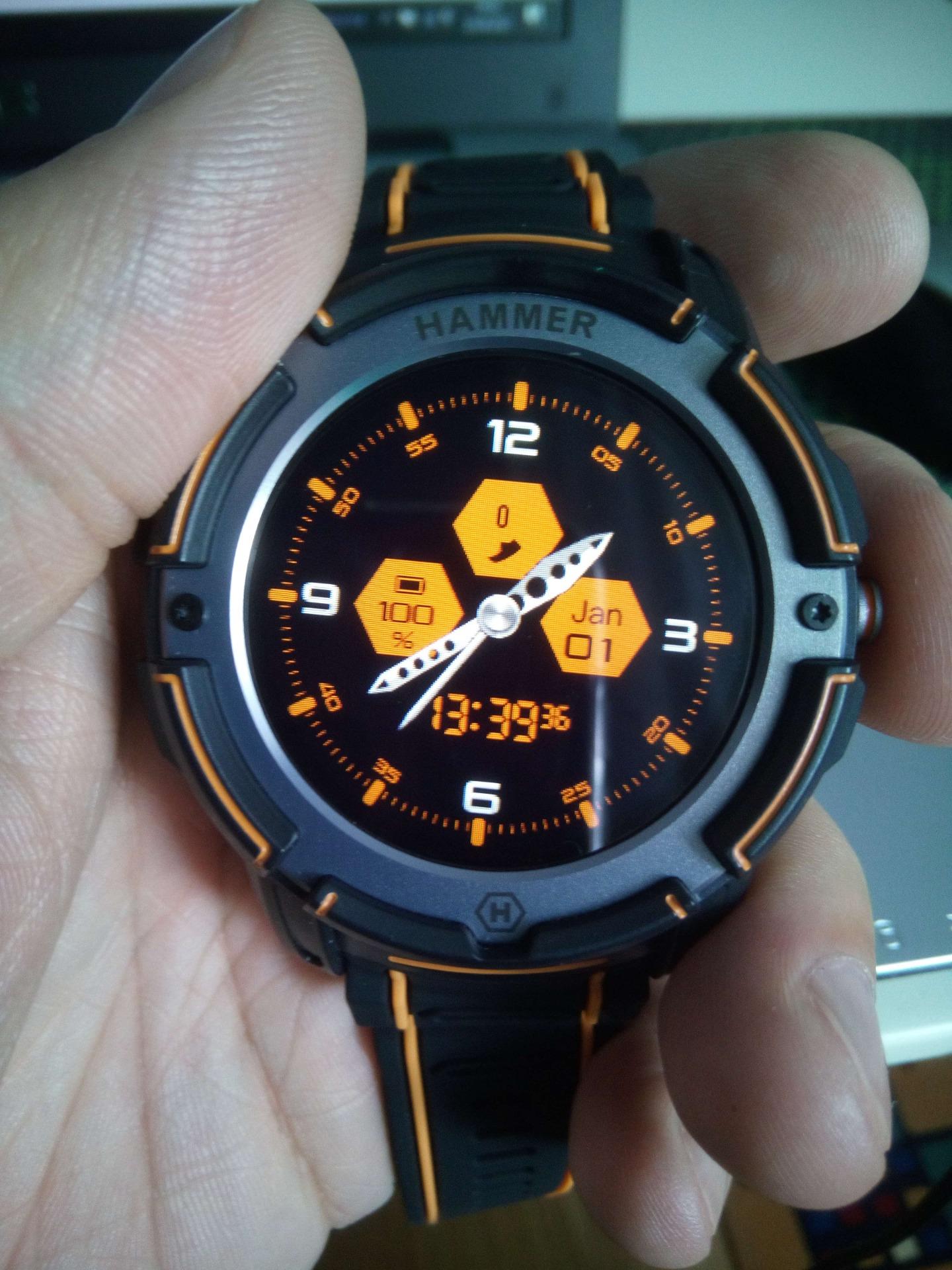 Hammer Watch Czarno-Pomarańczowy - Opinie i ceny na Ceneo.pl