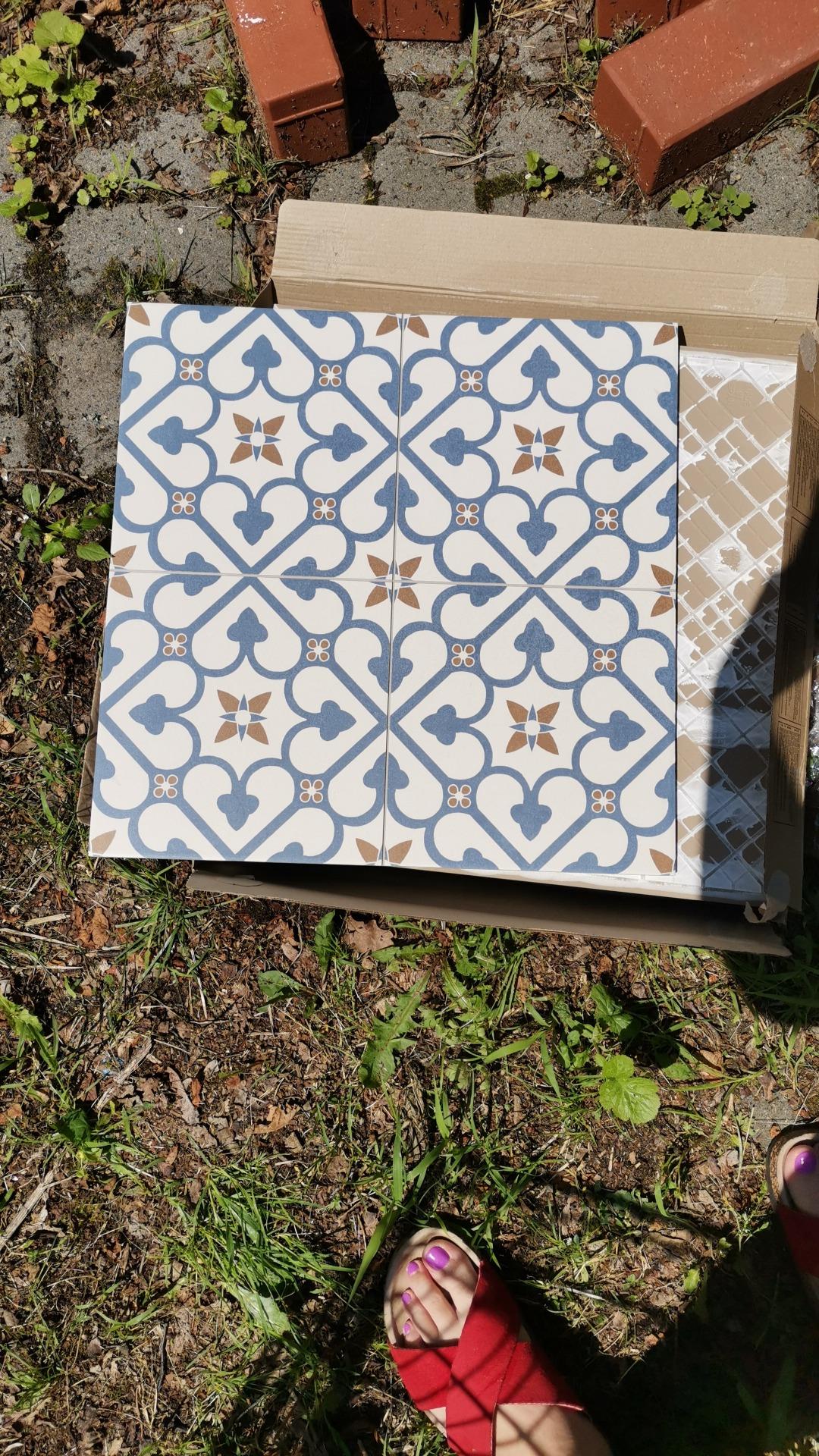 Płytki Halcon Brighton Blue 45x45 - Opinie i ceny na Ceneo.pl